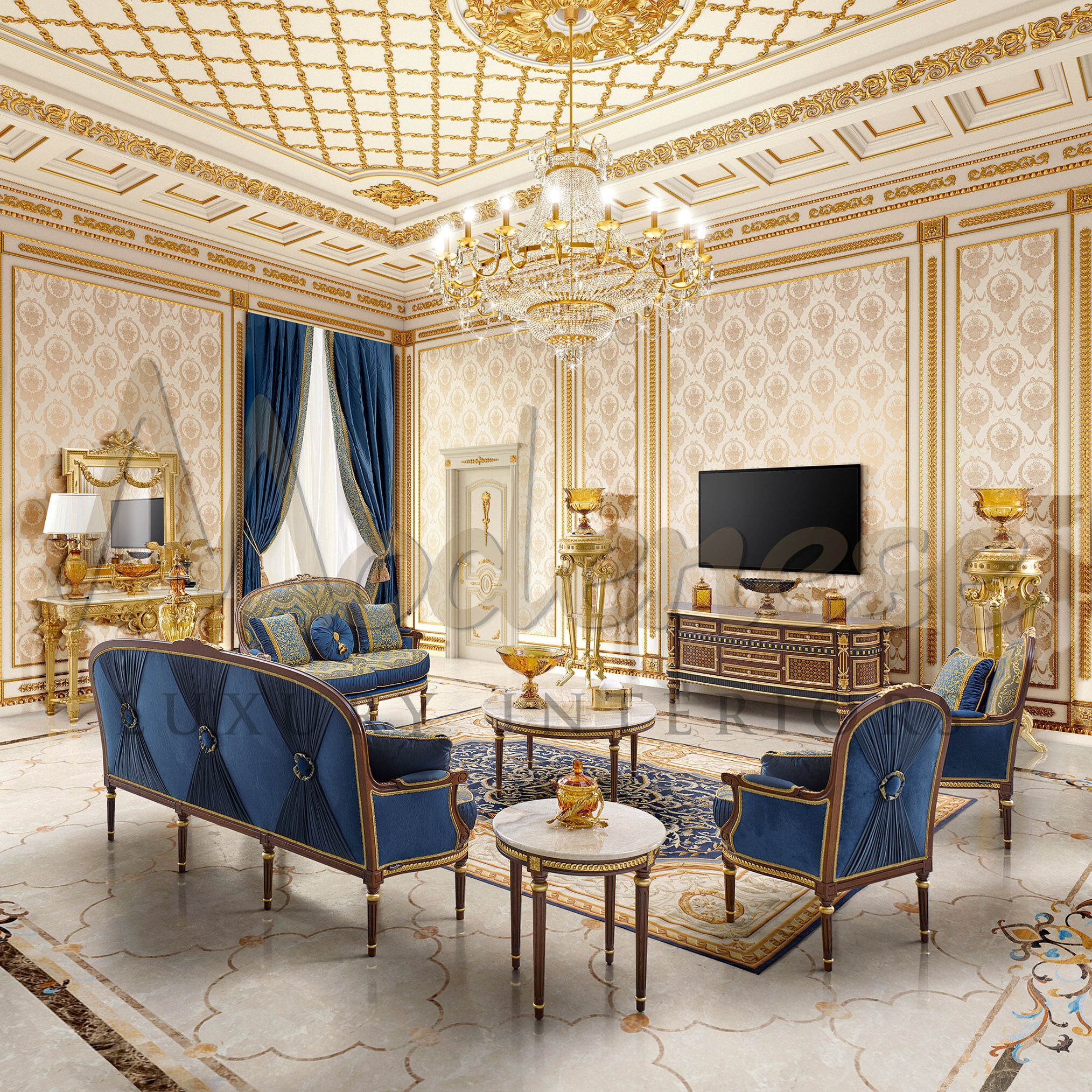 14461 Sofa By Modenese Luxury Interiors