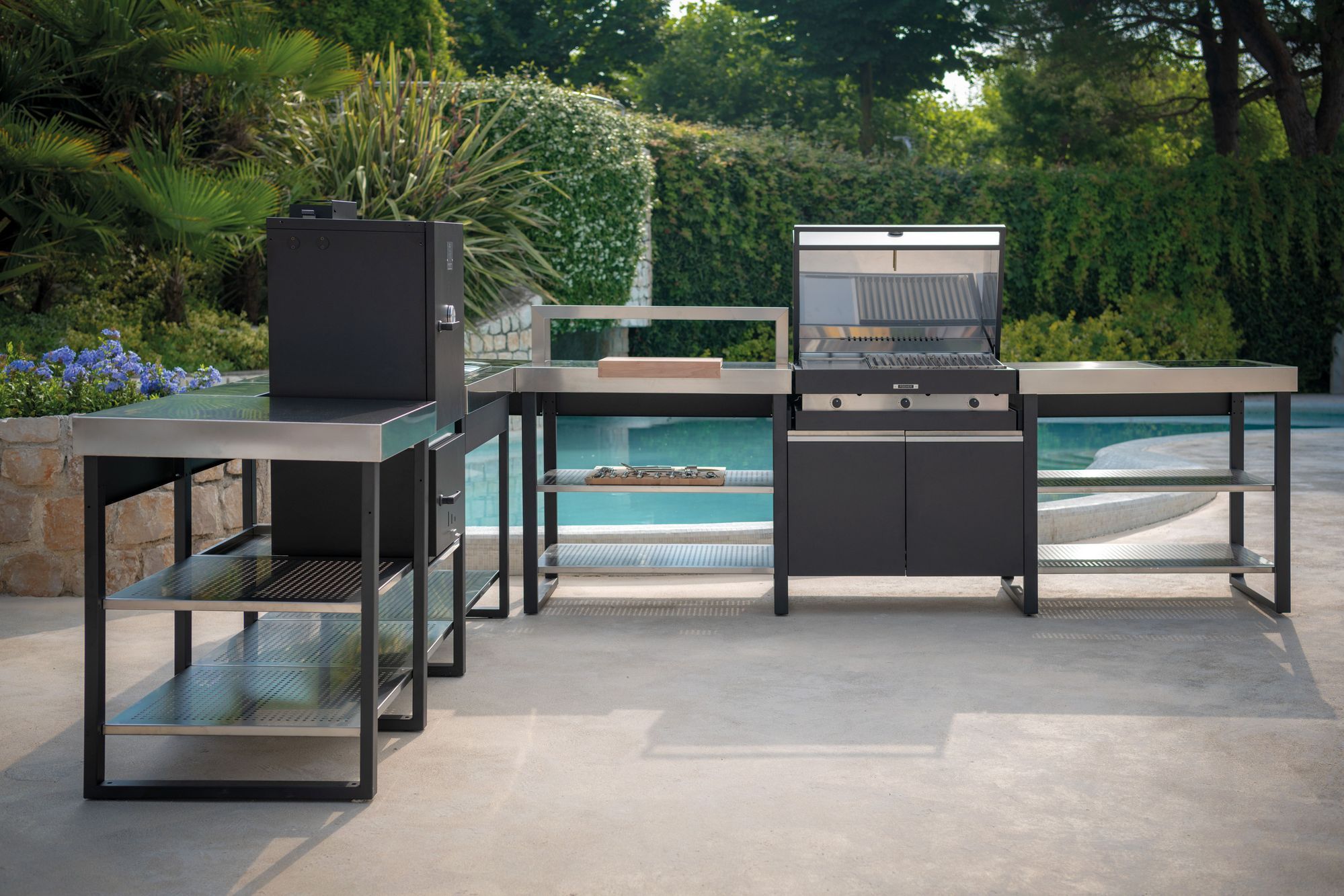 Outdoor kitchen MODULAR By Fògher