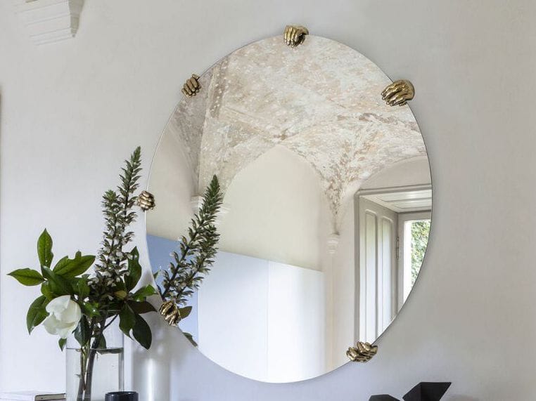 SELFIE Round wall-mounted mirror By Mogg