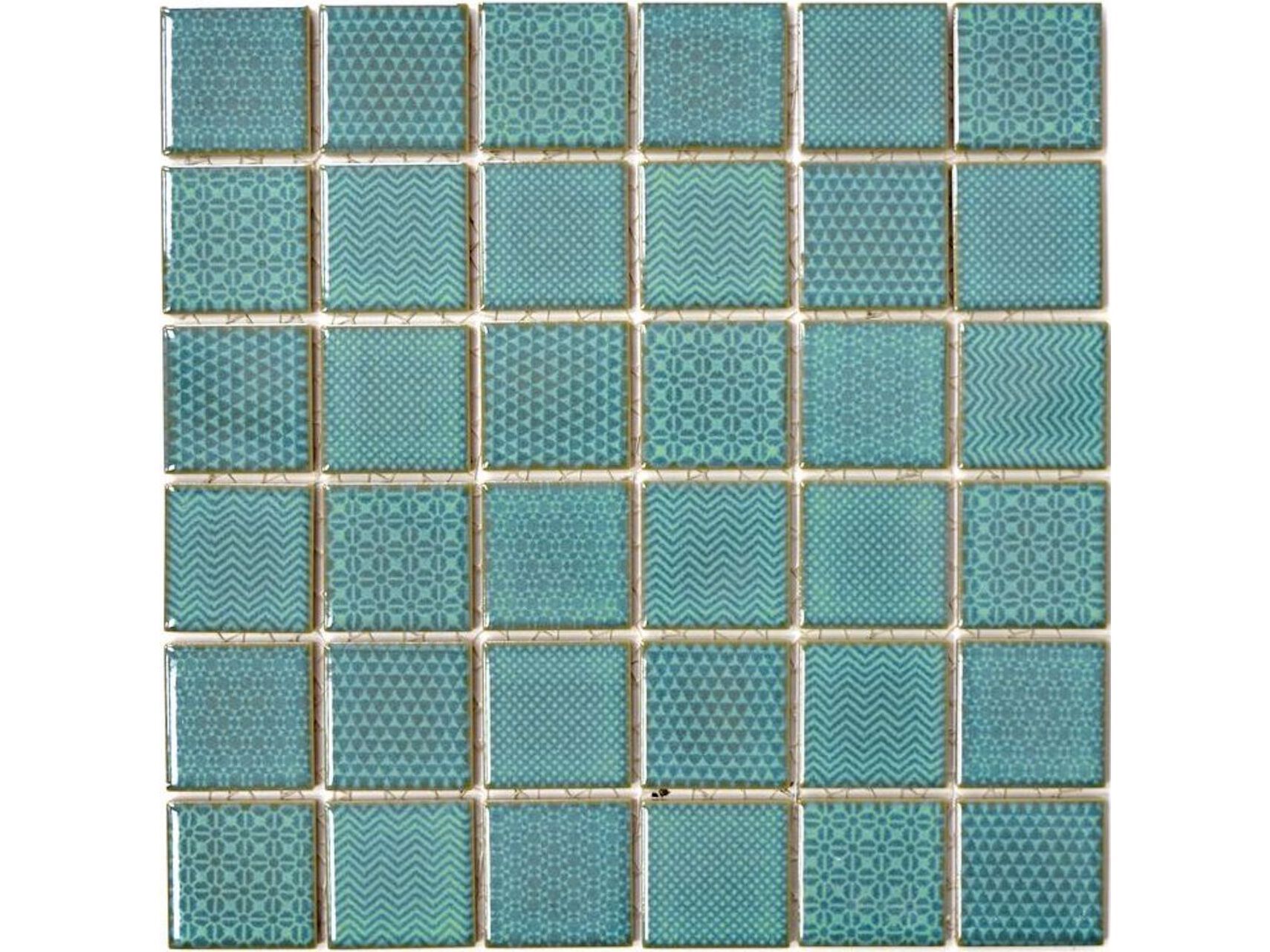 CELADON HERITAGE EMERALD - 5689665 Mosaic By Mosaix