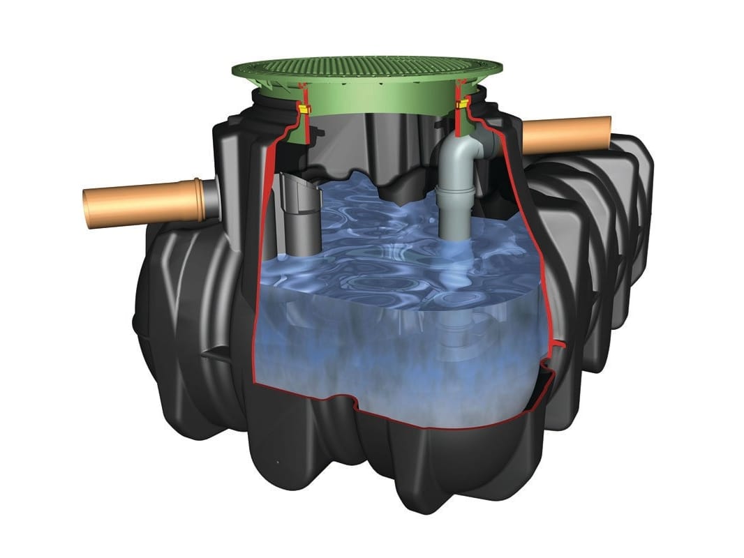 Rainwater recovery system Mounting Package 1 By Otto Graf