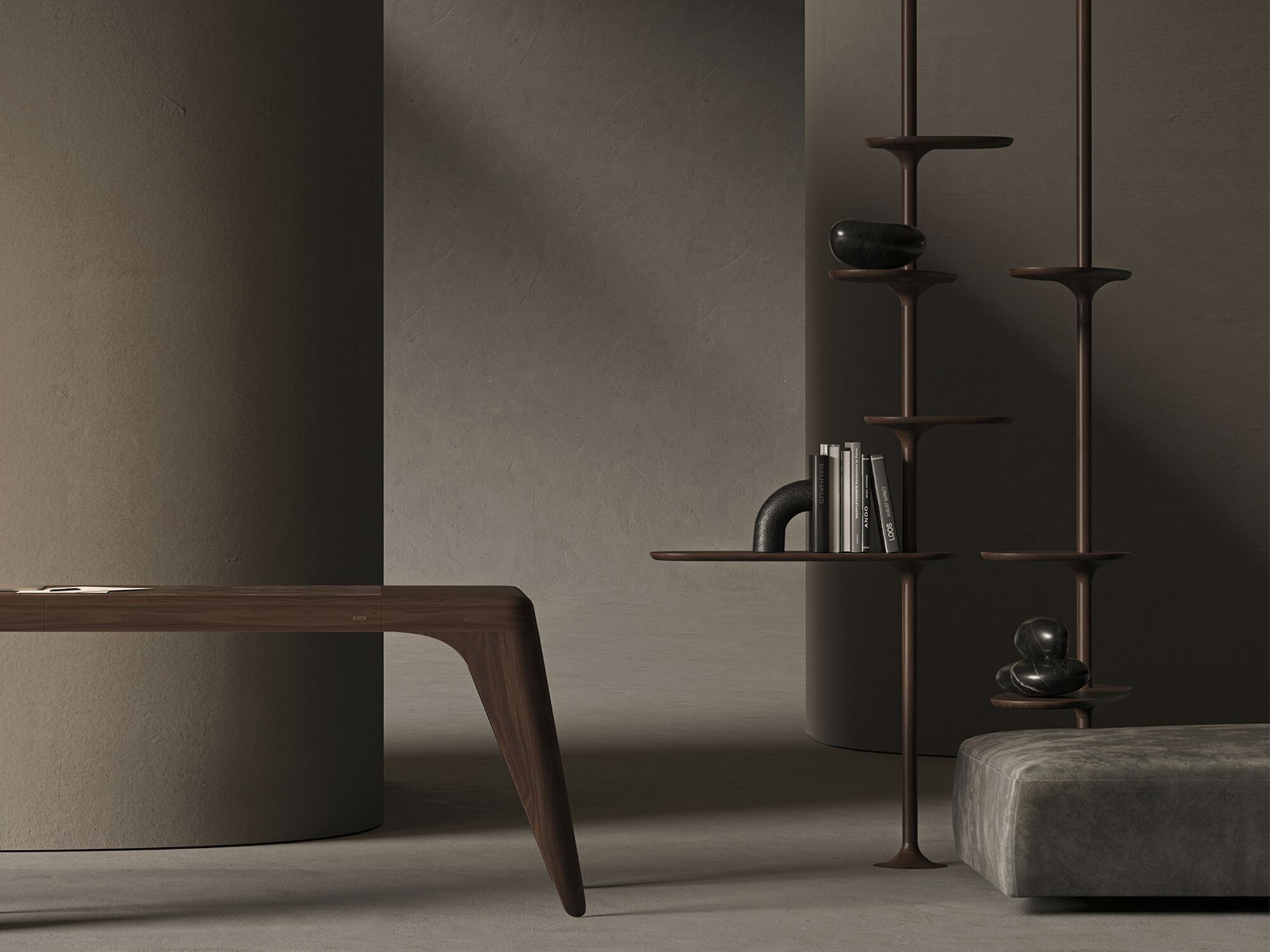 FLOW Bookcase By Mozea