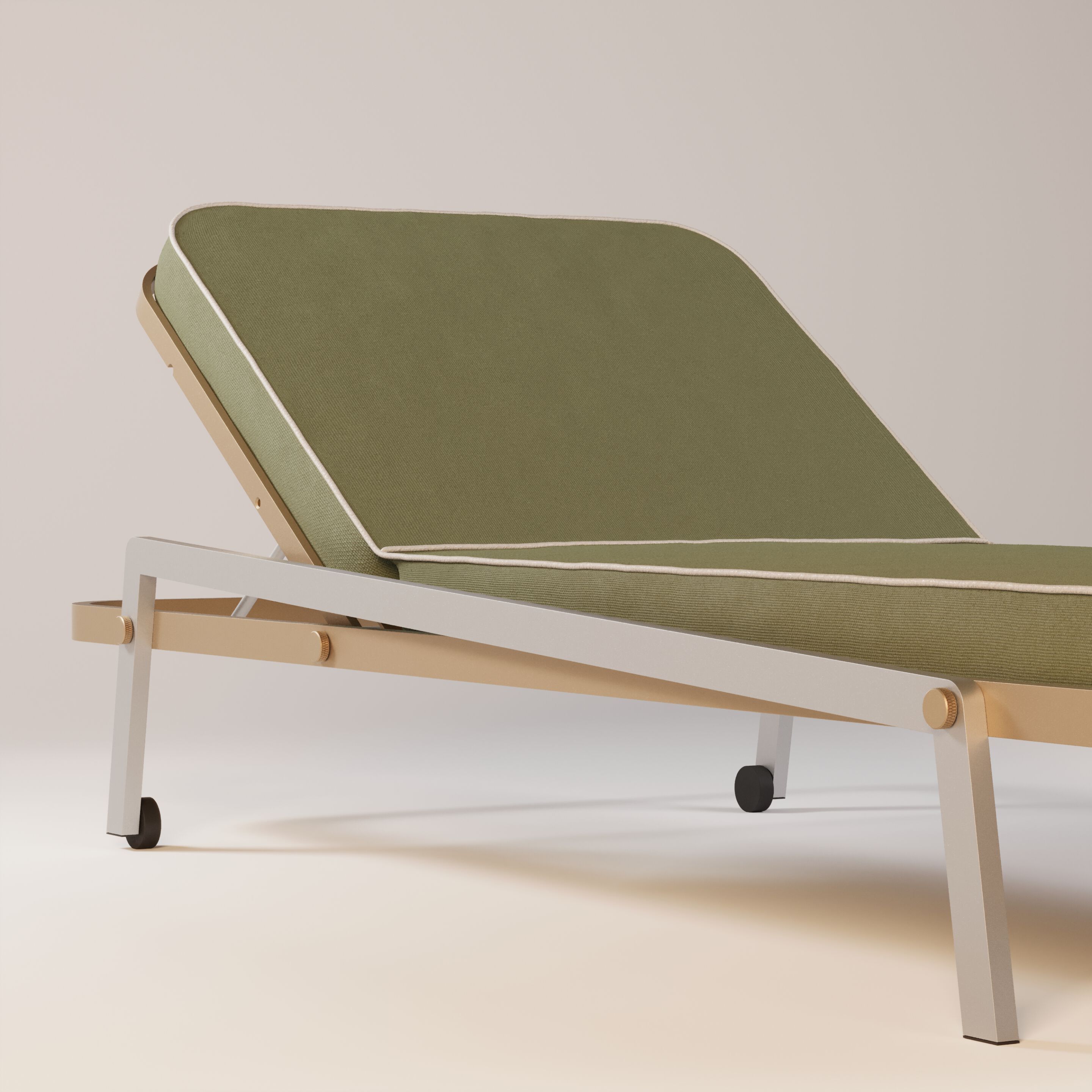 RIBBON Recliner fabric sun lounger By Myface