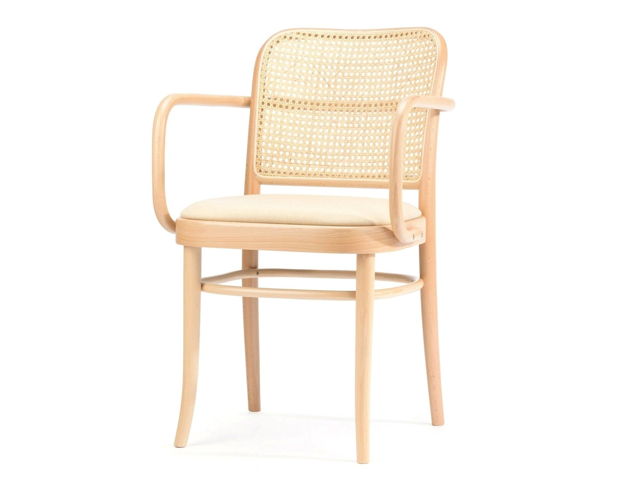 811 | Chair with armrests By TON design Josef Frank
