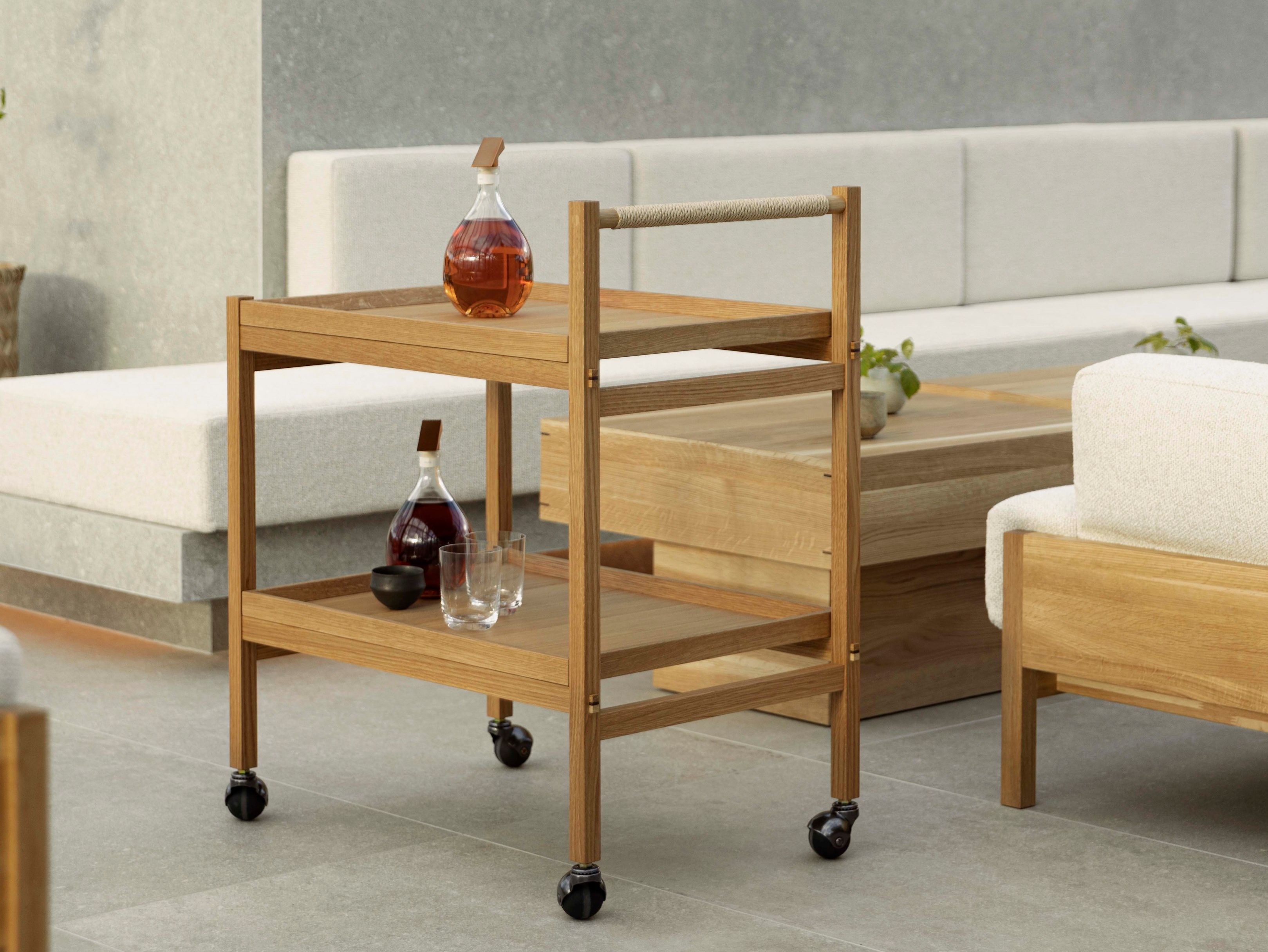 N-T01 Drinks trolley By KARIMOKU | design Norm Architects