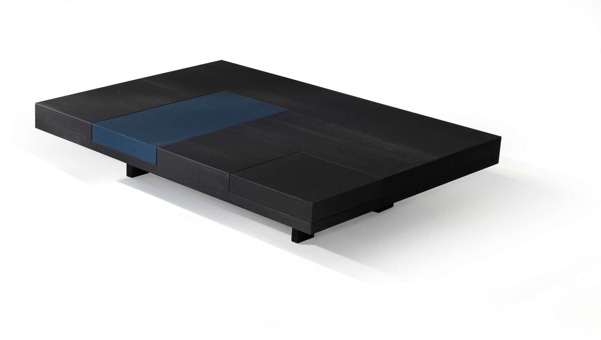 N.Y. | Rectangular coffee table Low rectangular larch coffee table By ...