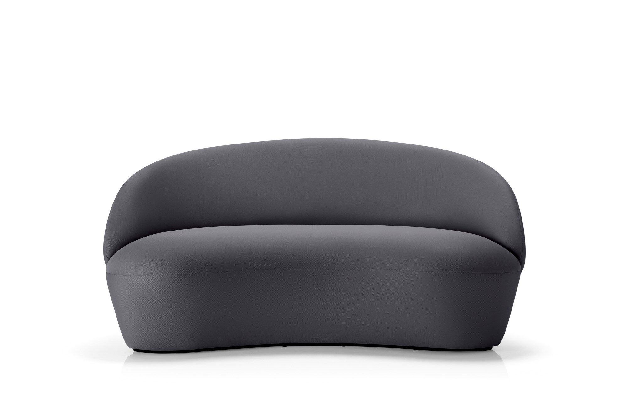 NAÏVE 2 seater curved fabric sofa By EMKO | design etc.etc.