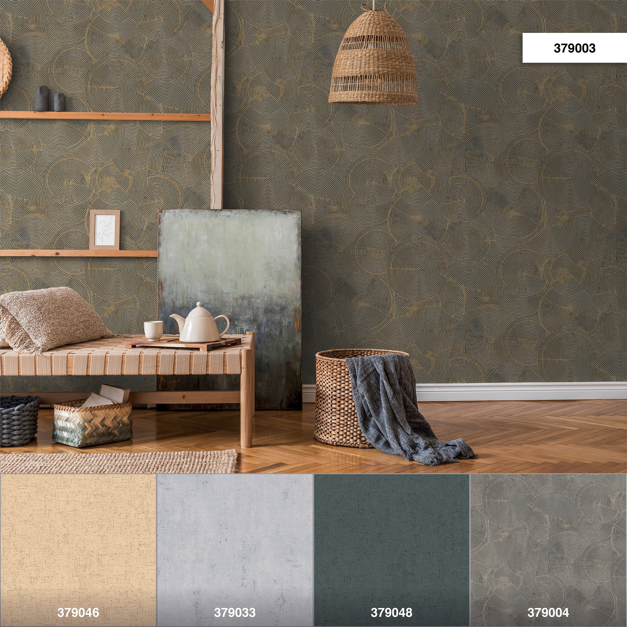 METROPOLITAN STORIES II Solid-color vinyl wallpaper By Architects Paper