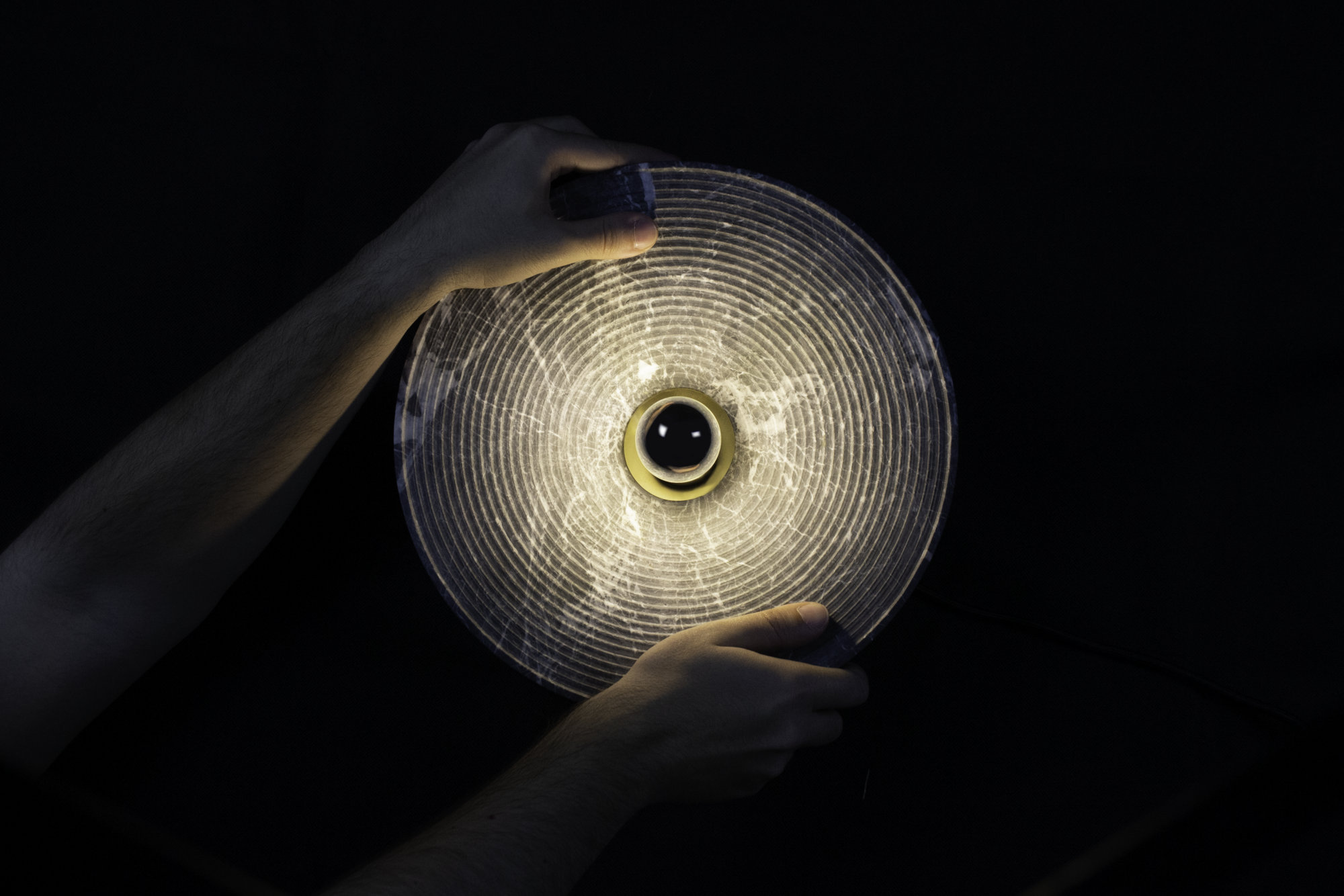 Indirect light marble wall light NAMI By Guillaume DUNAN