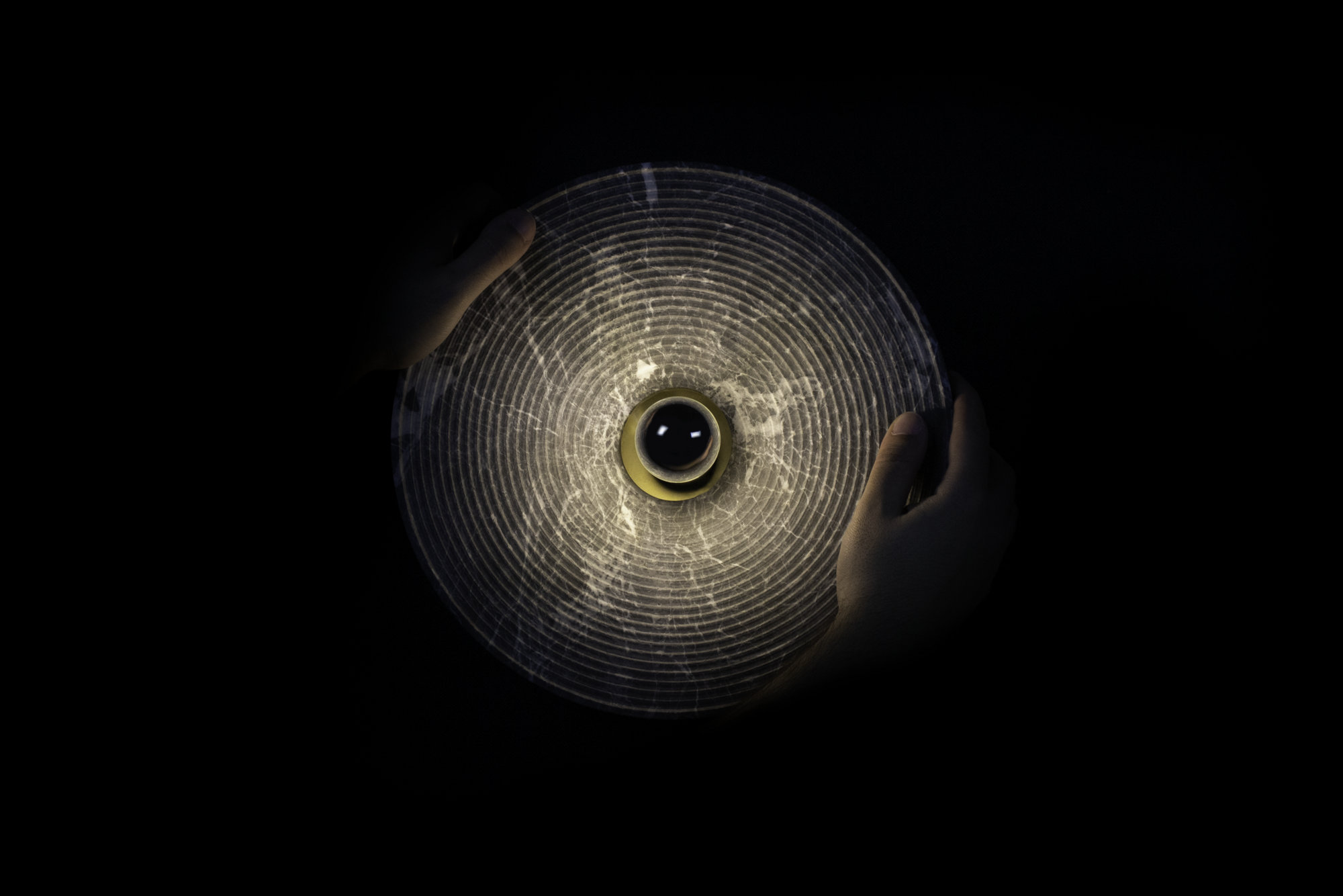 Indirect light marble wall light NAMI By Guillaume DUNAN