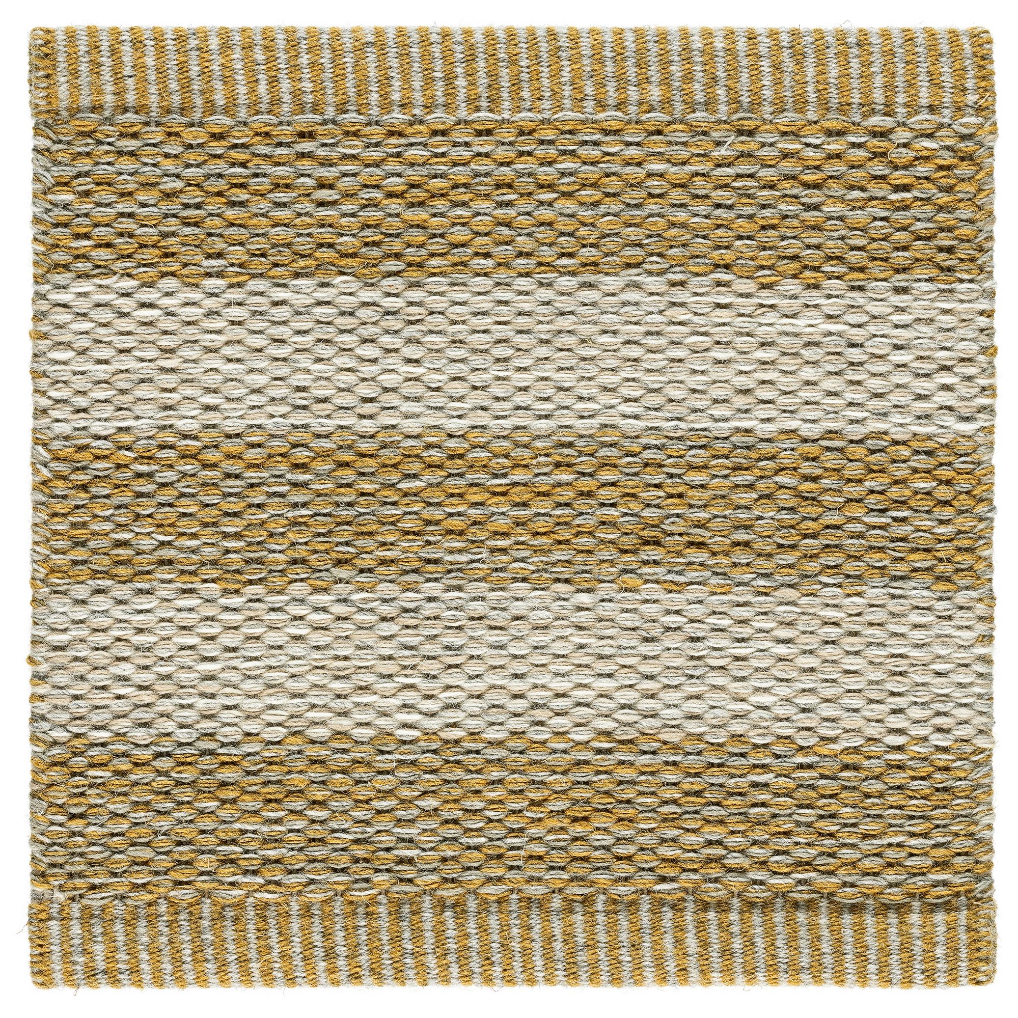 Rectangular striped wool rug NARROW STIPE ICON By Kasthall