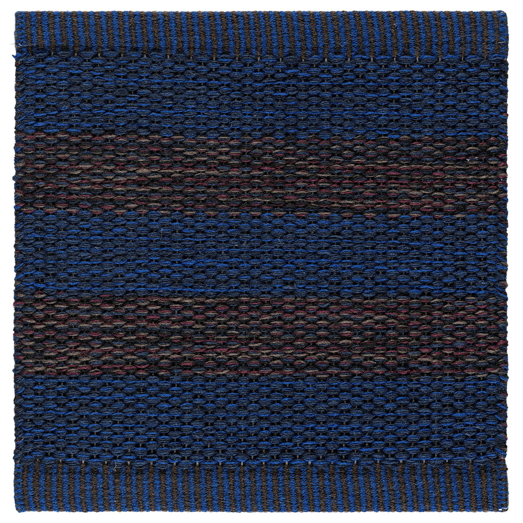 Rectangular striped wool rug NARROW STIPE ICON By Kasthall
