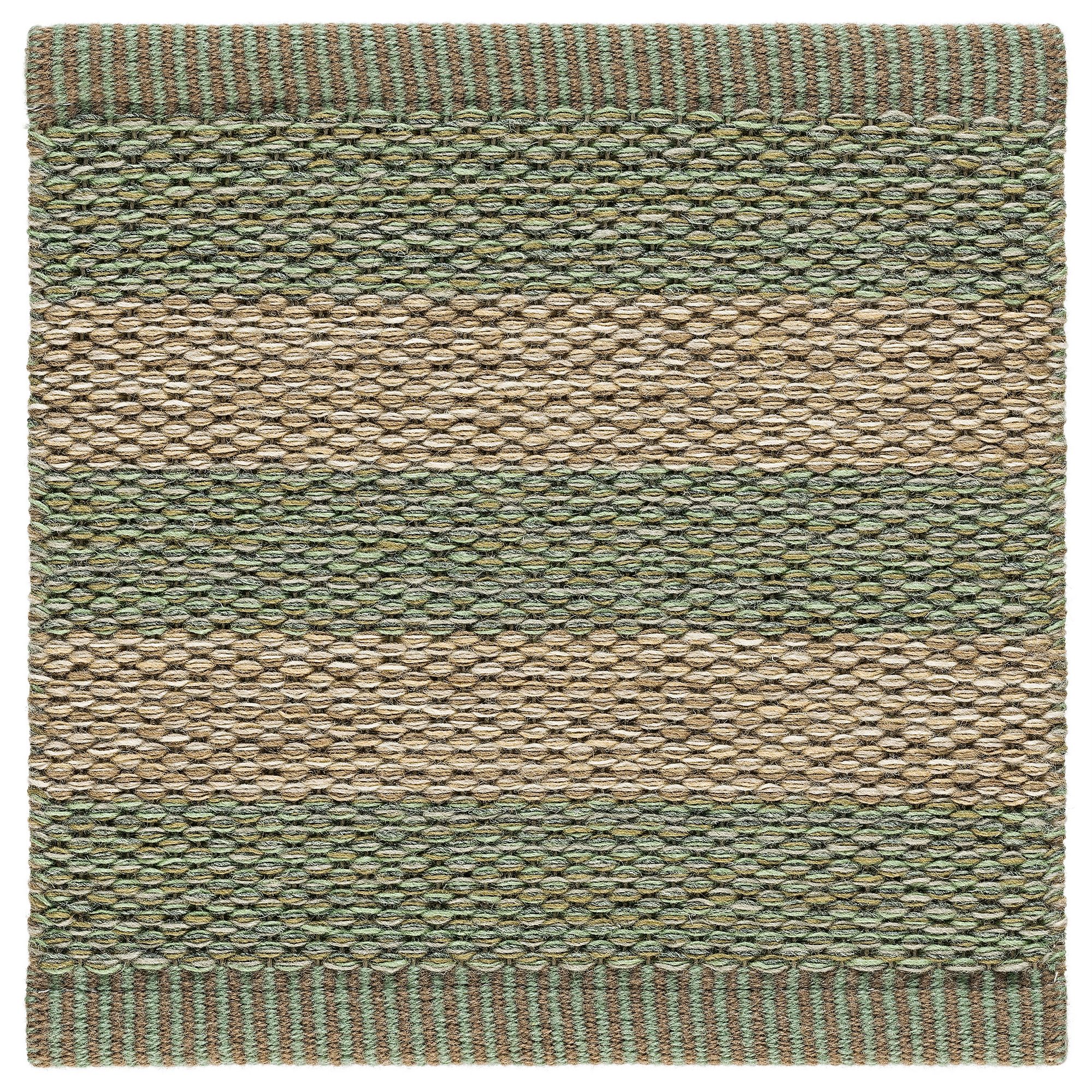 Rectangular striped wool rug NARROW STIPE ICON By Kasthall