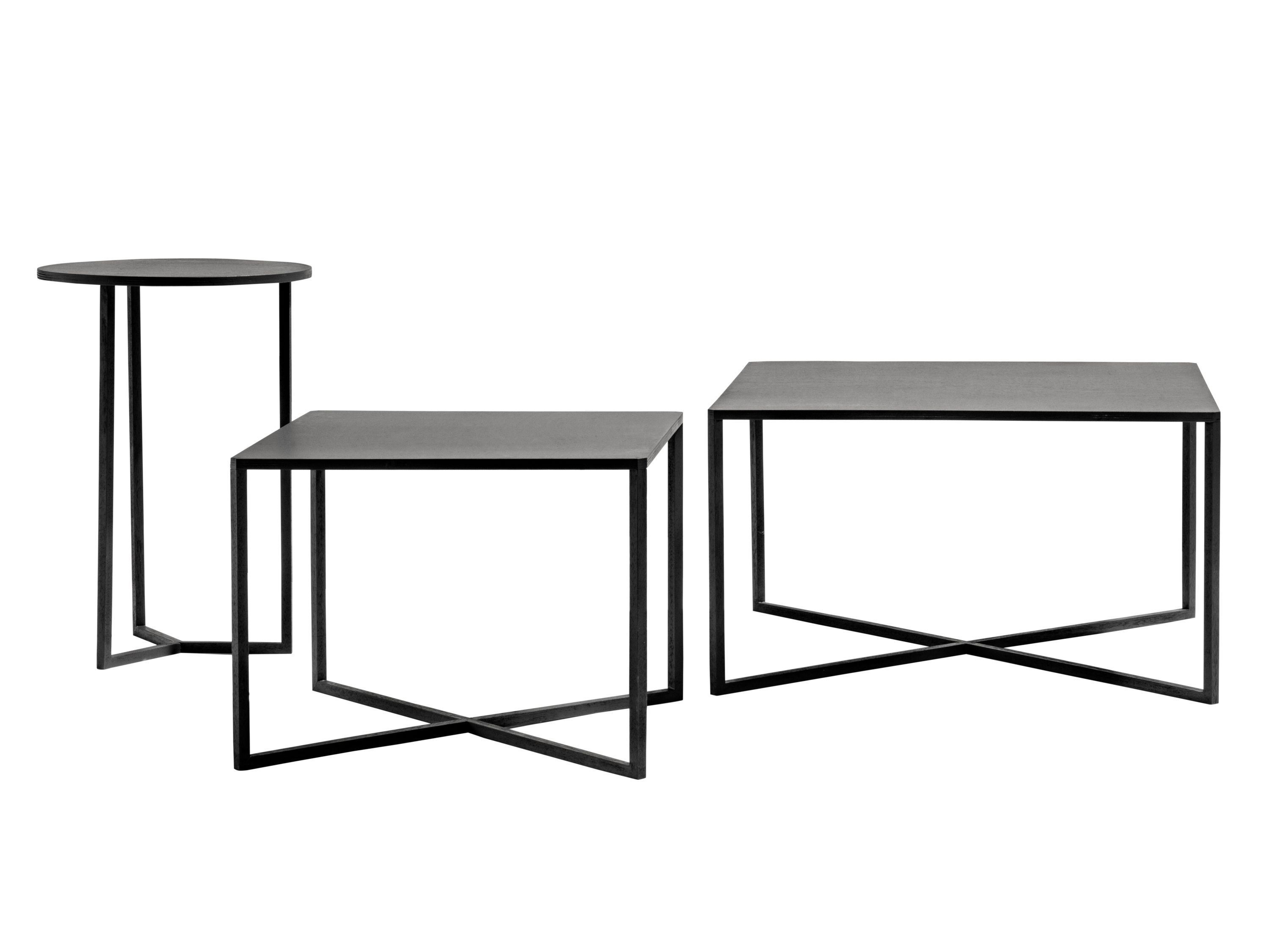 NATAL ALU X | High side table Round powder coated aluminium high side ...