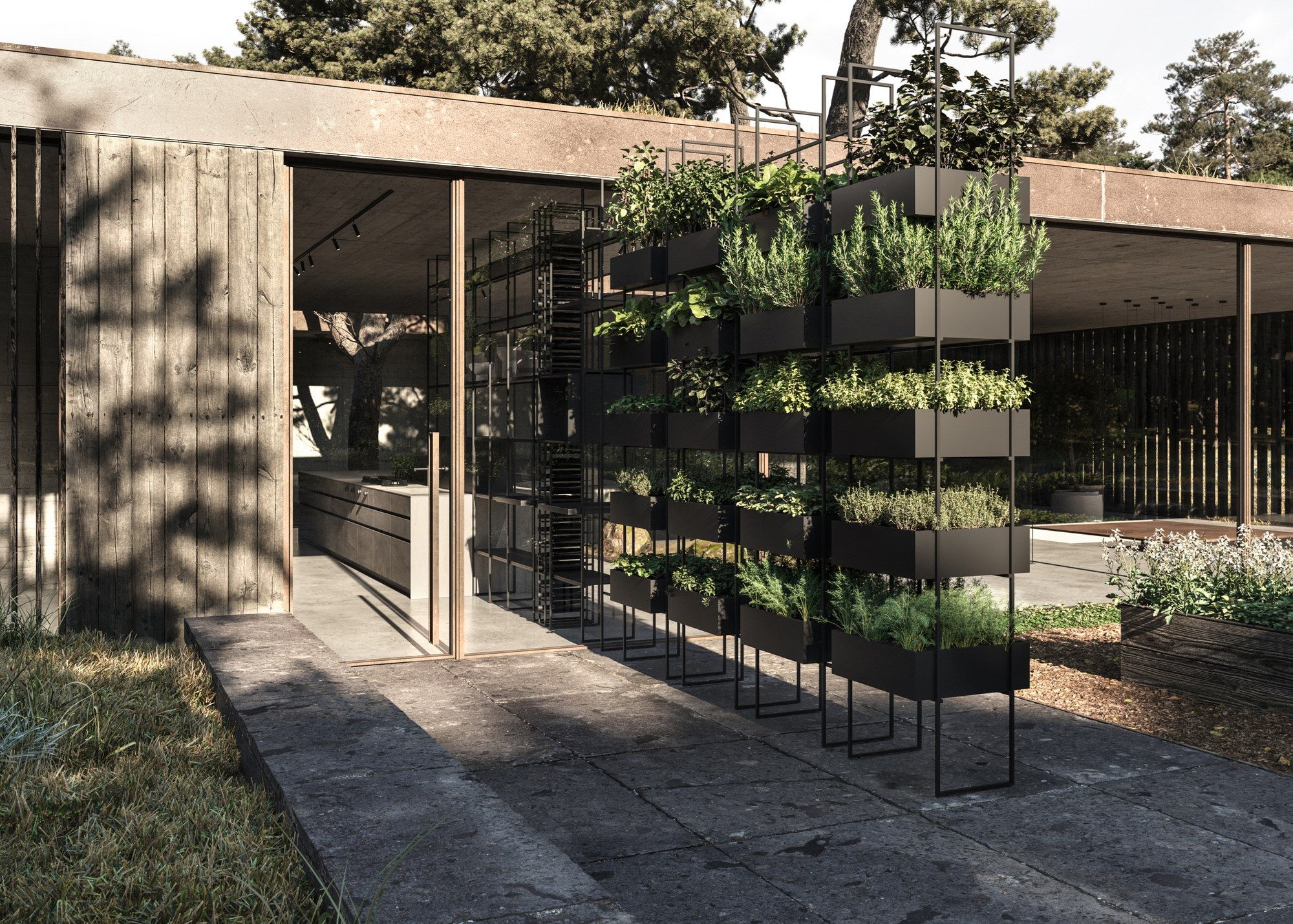 NATIVIA Cocina By The Cut diseño Alessandro Isola