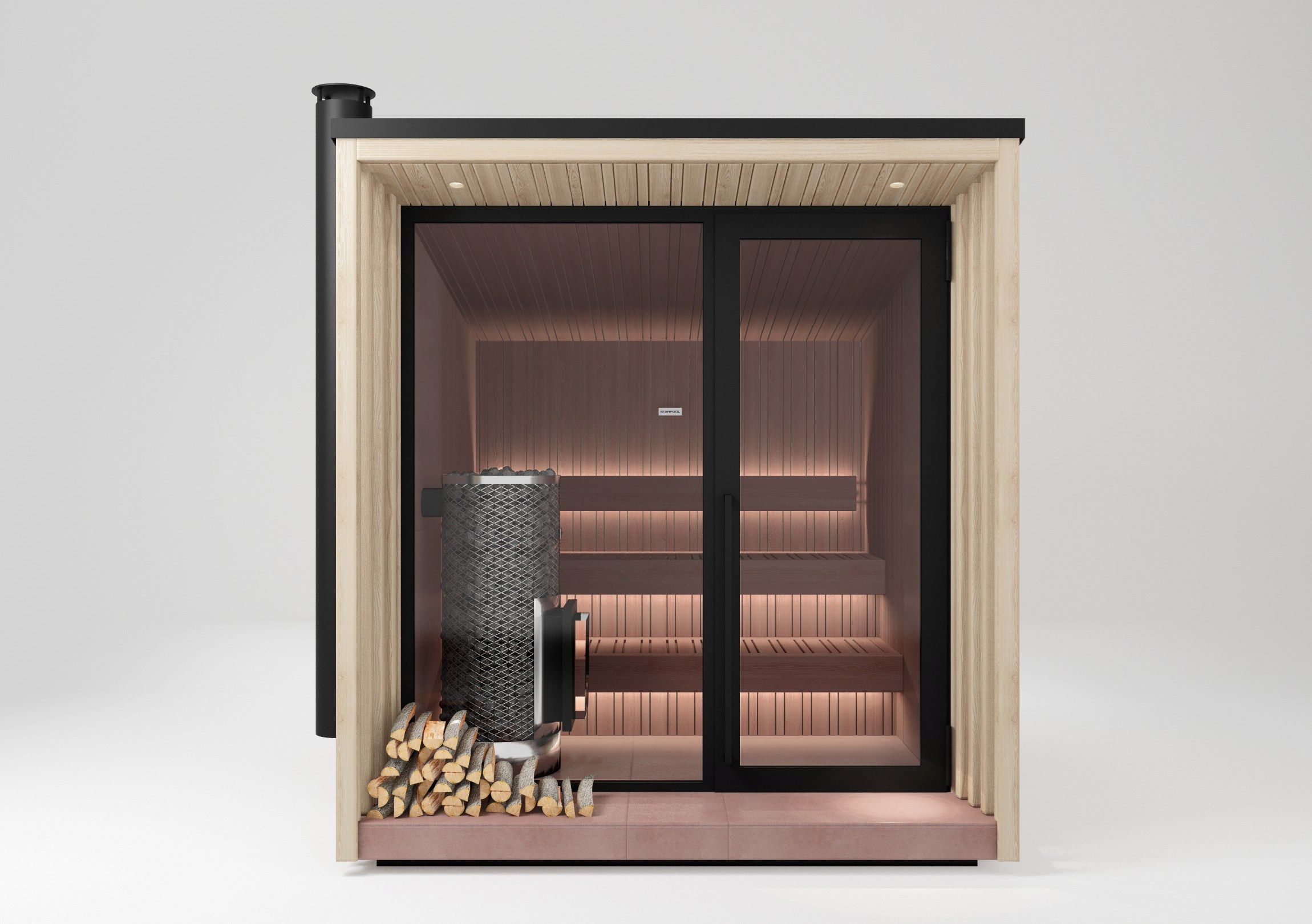 NATURE SAUNA PERSONAL sauna By STARPOOL design aledolci&co