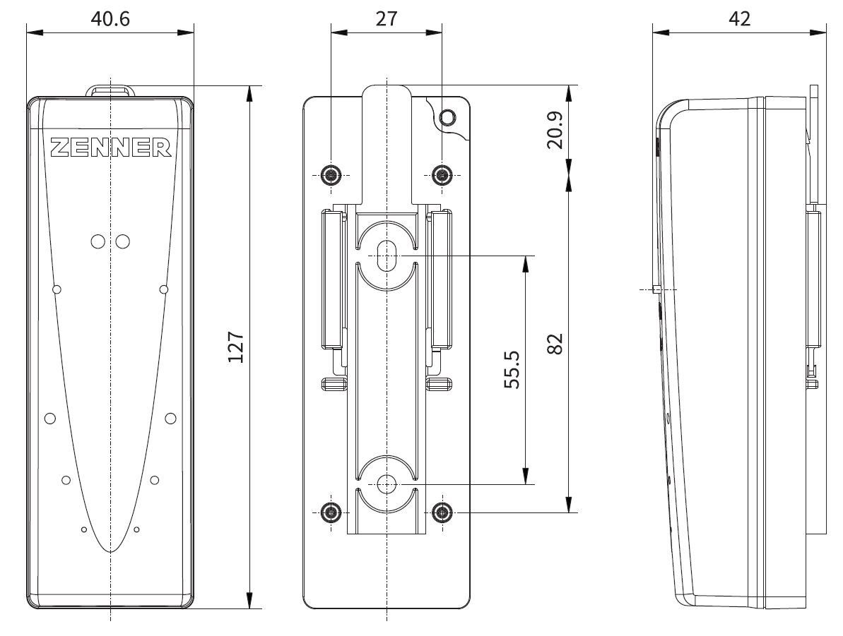 NDC wireless M-Bus Compteur, appareil de mesure pour installation d'eau ...