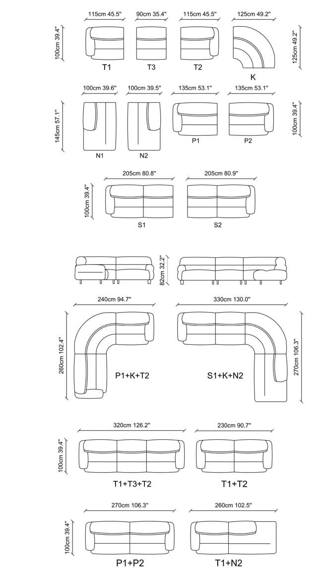 MARDIVAN Sofa By NDESIGN