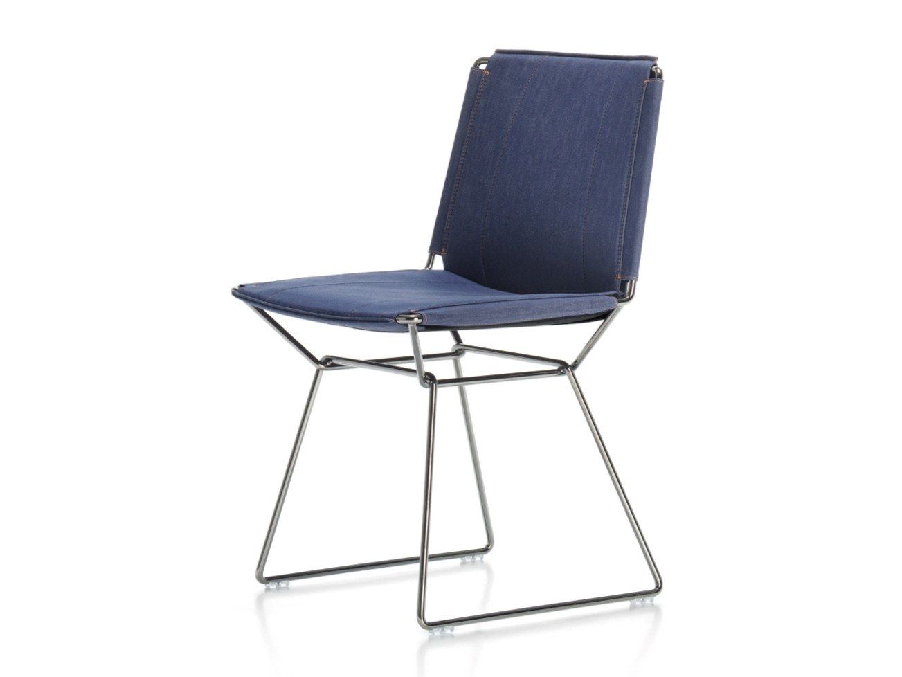 NEIL DENIM chair By MDF Italia design Jean-Marie Massaud