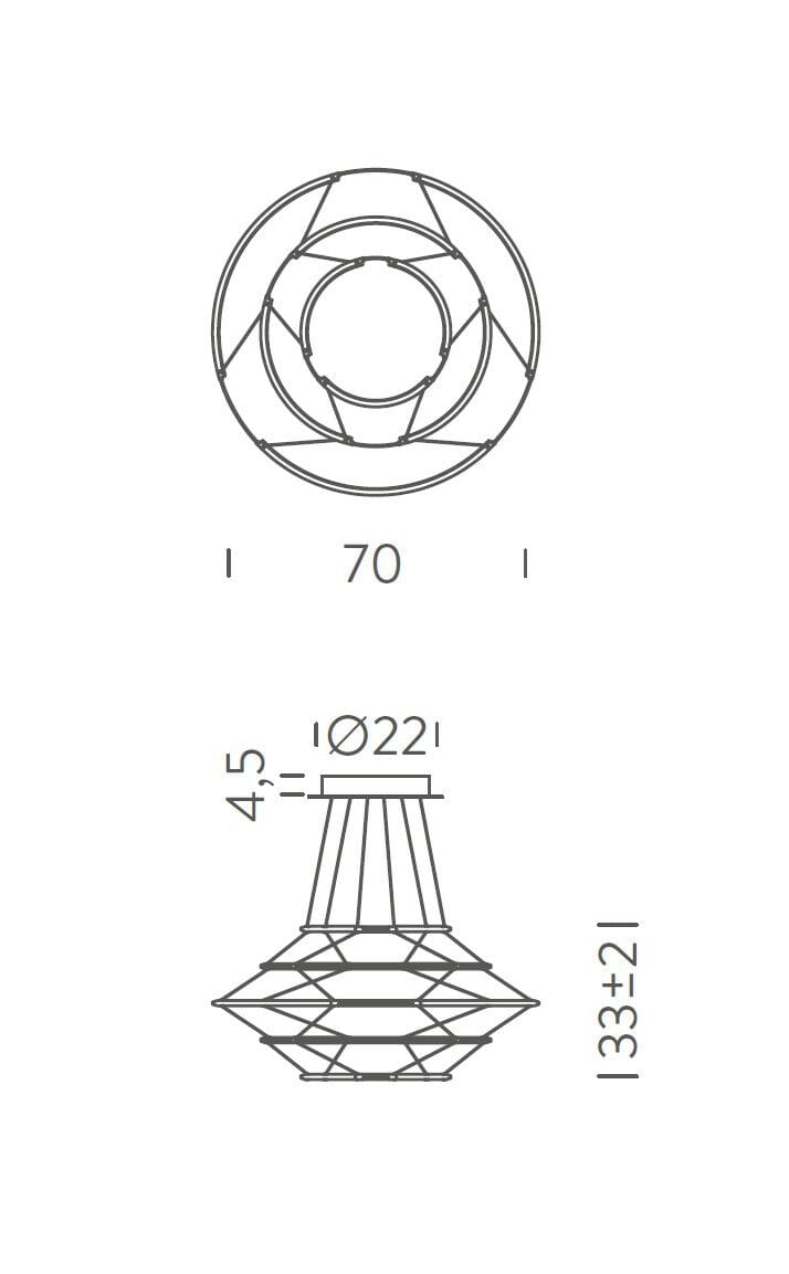 DROP 5 吊灯 By NEMO | design Arihiro Miyake