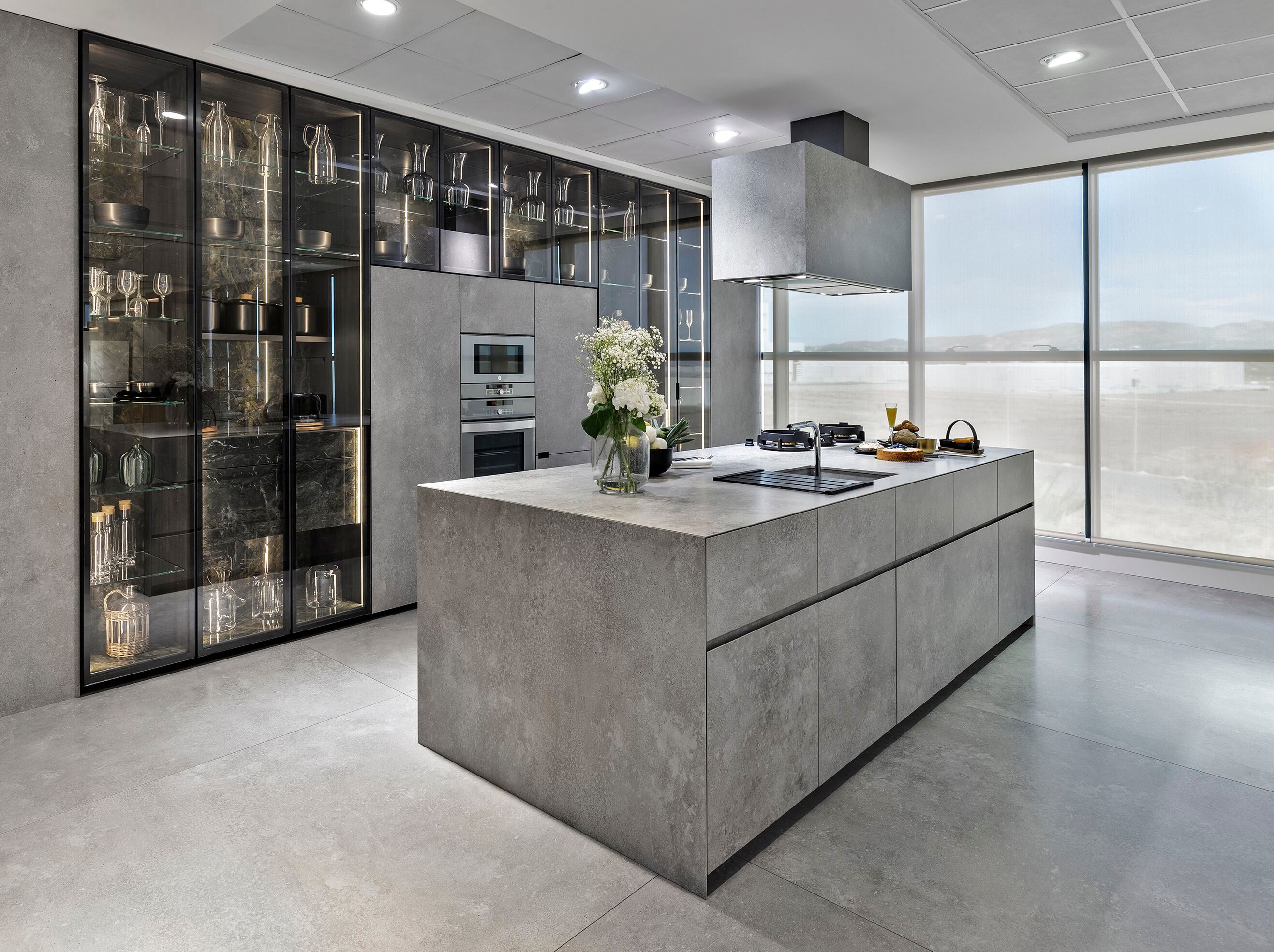 Pavimento/rivestimento in Neolith® effetto cemento NEW YORK NEW YORK ...