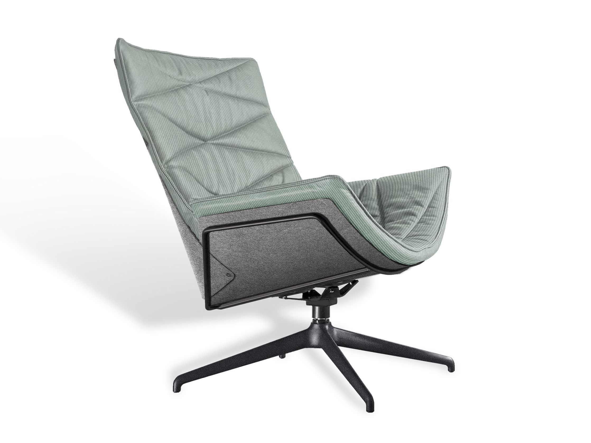 NEST PURE | Swivel armchair Nest Collection By KFF design Volker ...