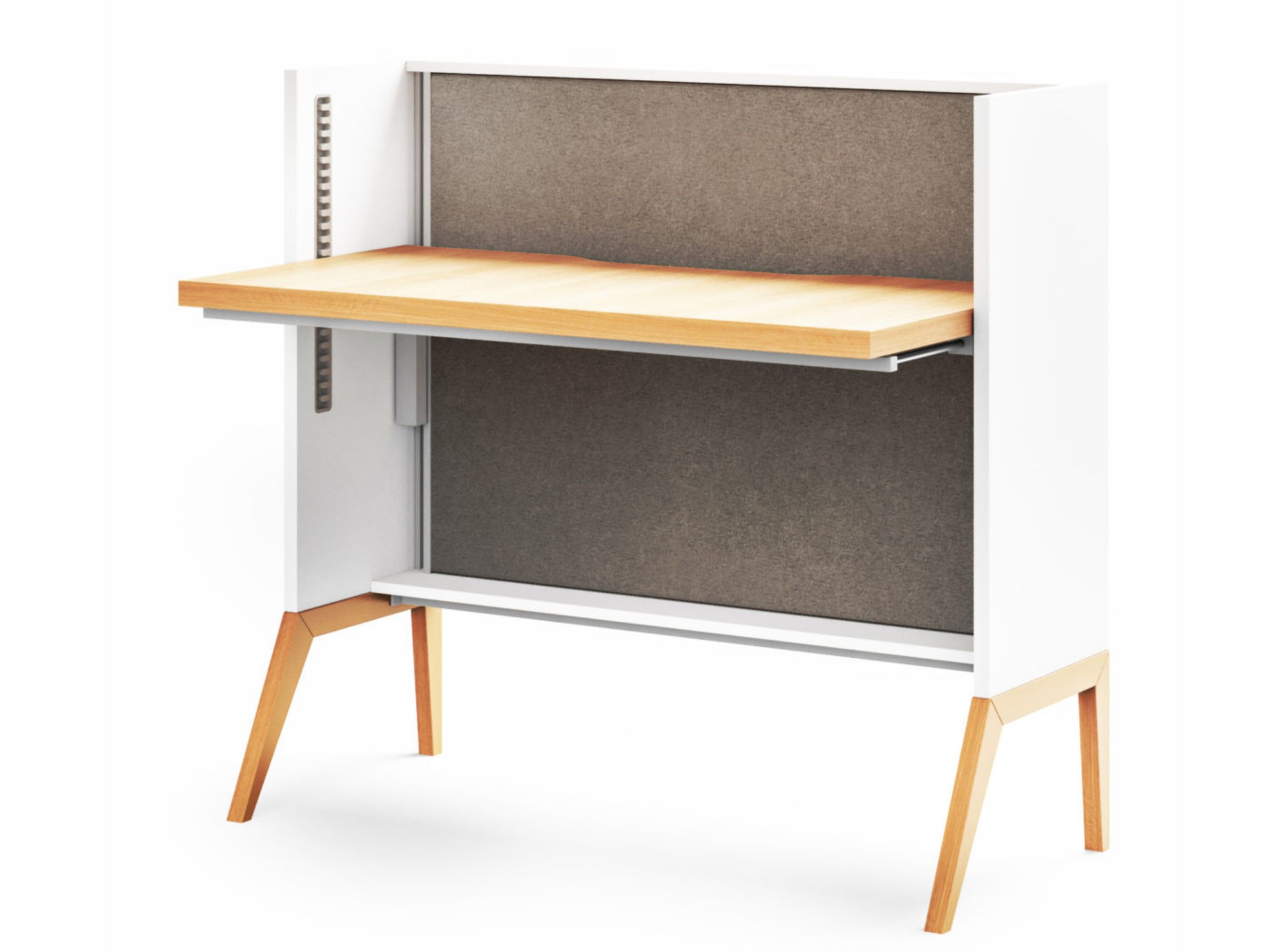 Height-adjustable writing desk NEST By Mikomax Smart Office design ...