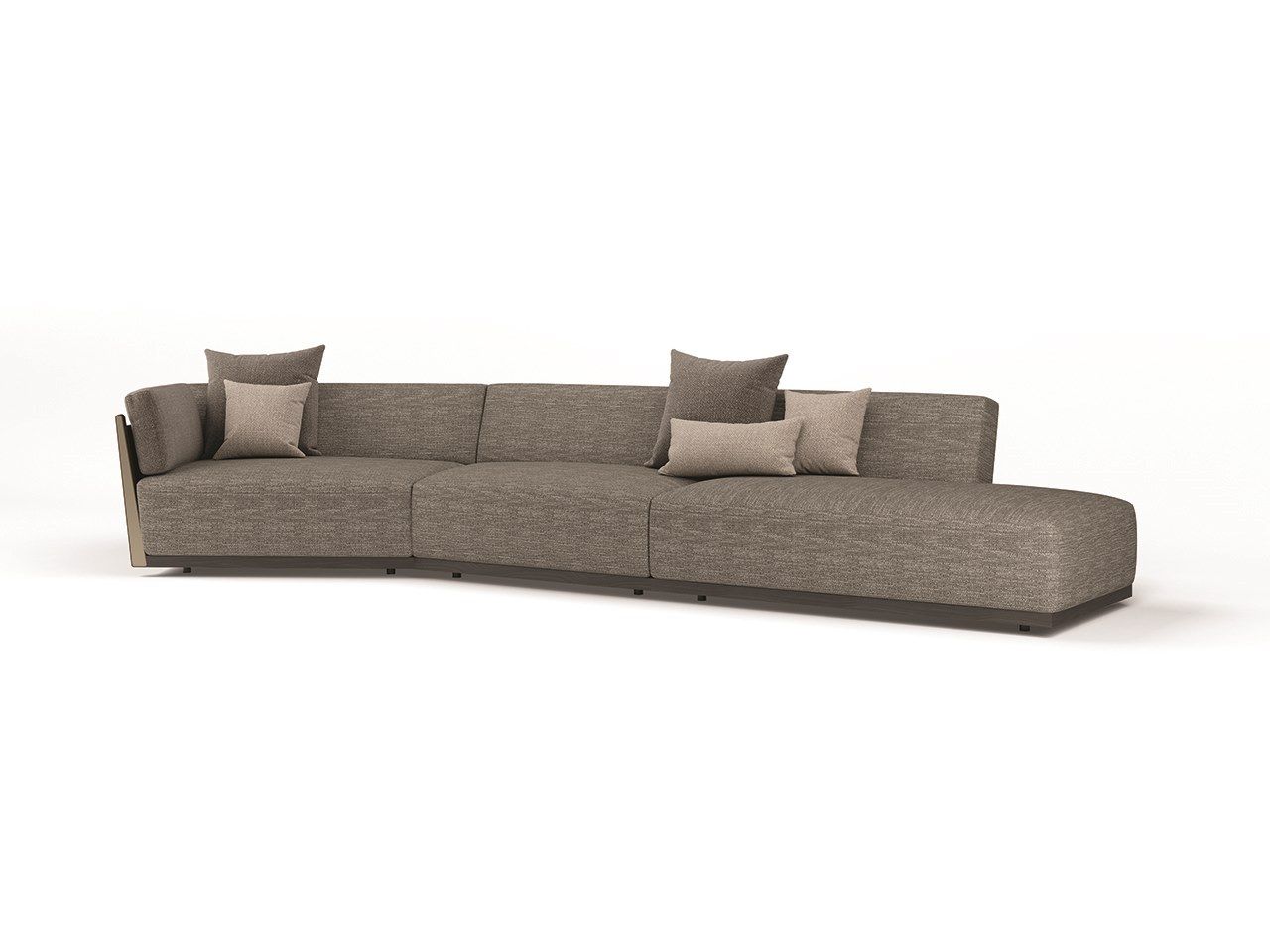 NET Modular fabric sofa By Turri | design Matteo Nunziati