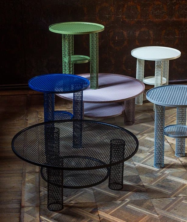 NET Coffee table By Moroso | design Benjamin Hubert