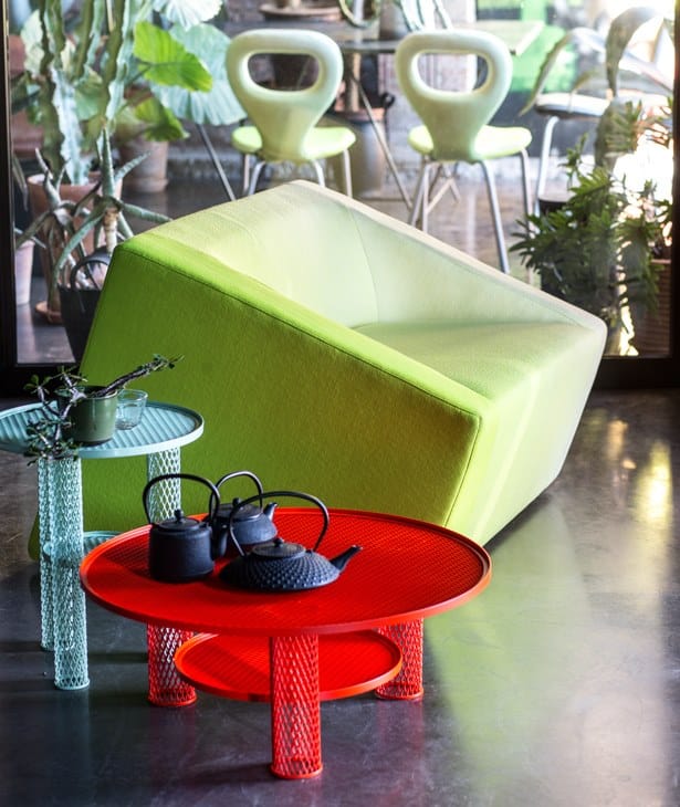 NET Coffee table By Moroso | design Benjamin Hubert