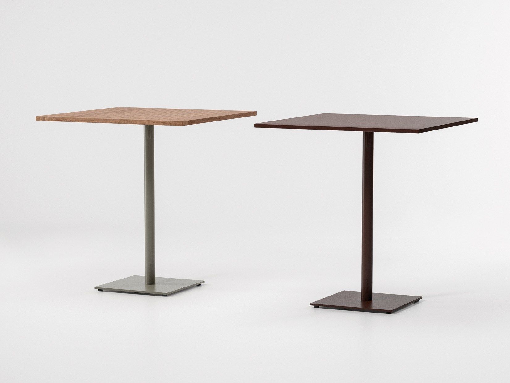 NET Square garden table By Kettal