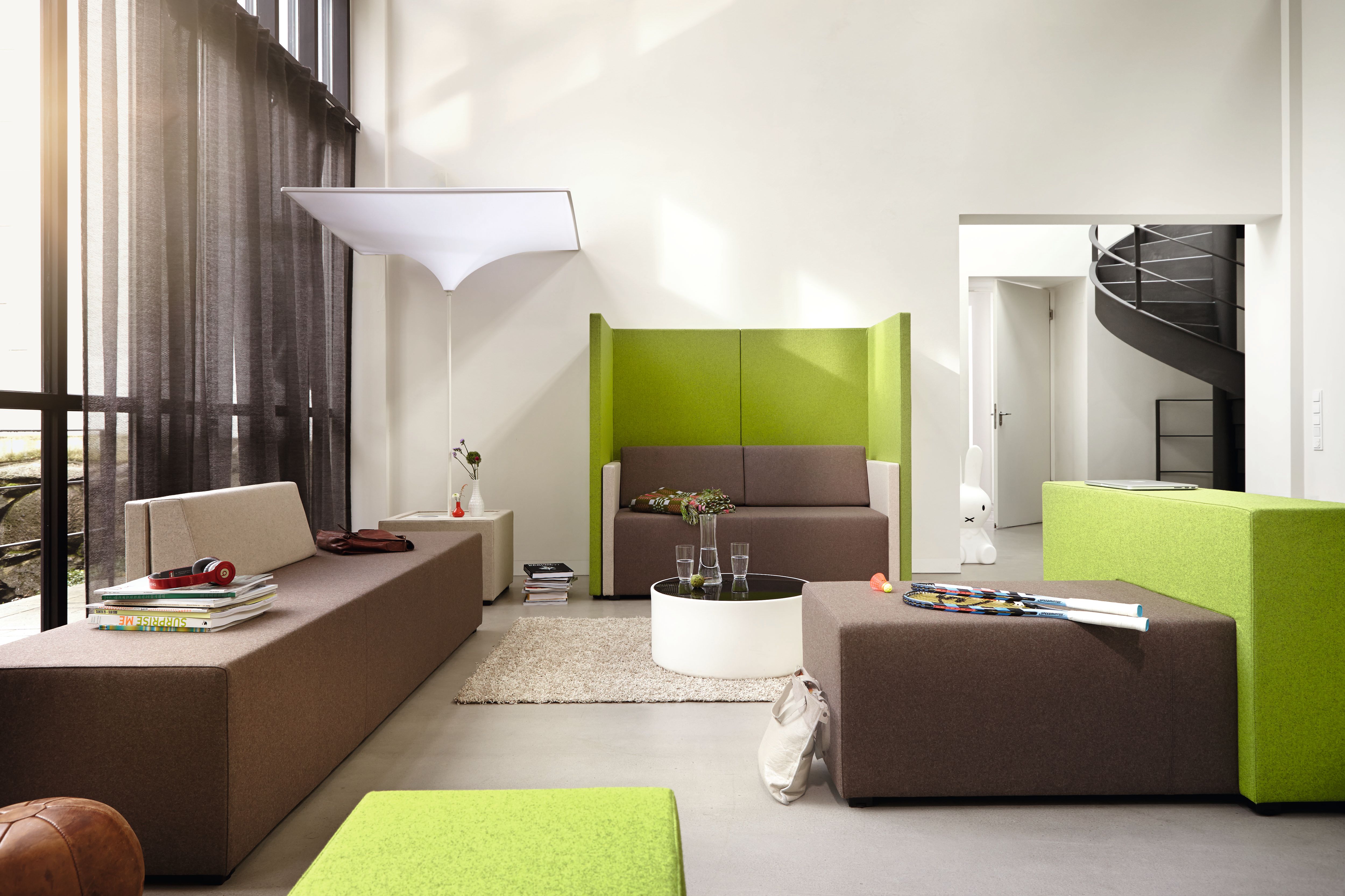 NET.WORK.PLACE | Modular sofa By König Neurath