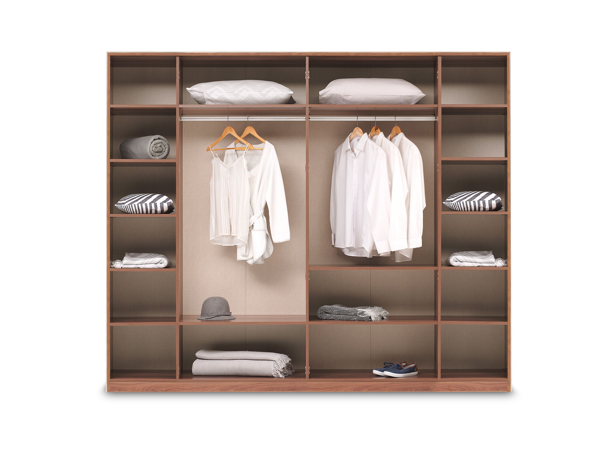 NETHA | Mirrored wardrobe Netha Collection By Enza Home