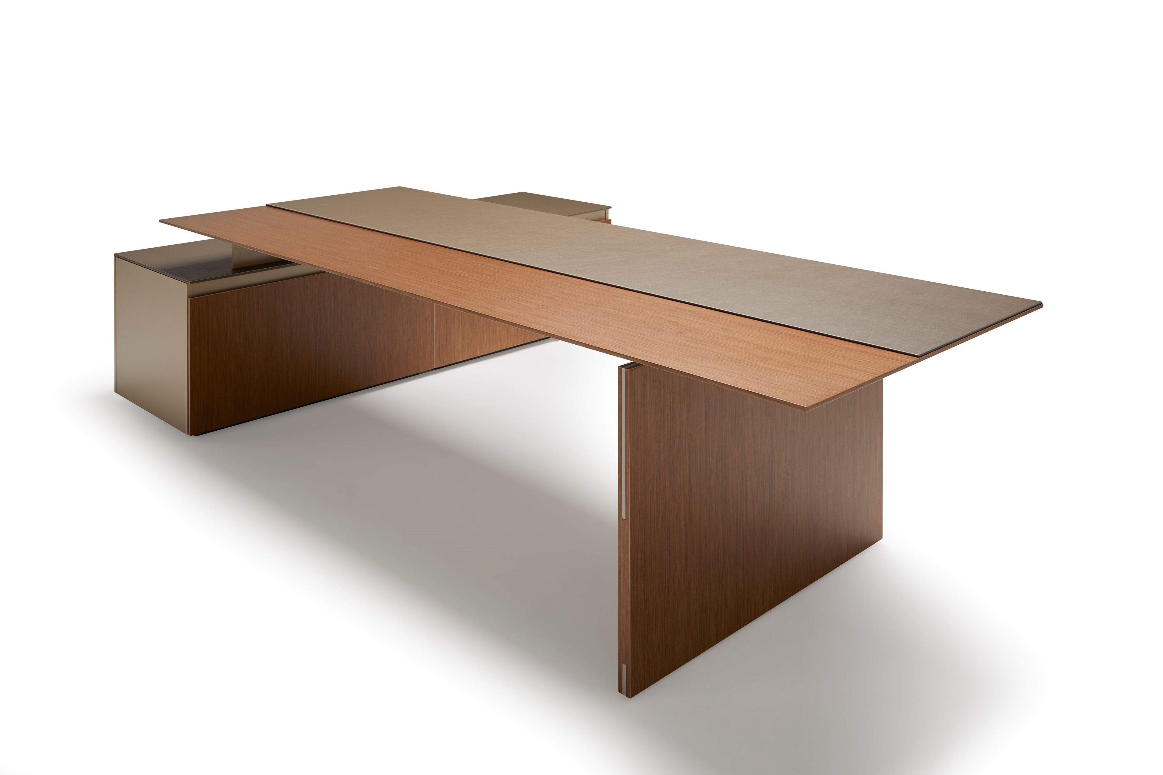 NEUTRA Wooden executive desk By José Martínez Medina | design Mario Ruiz