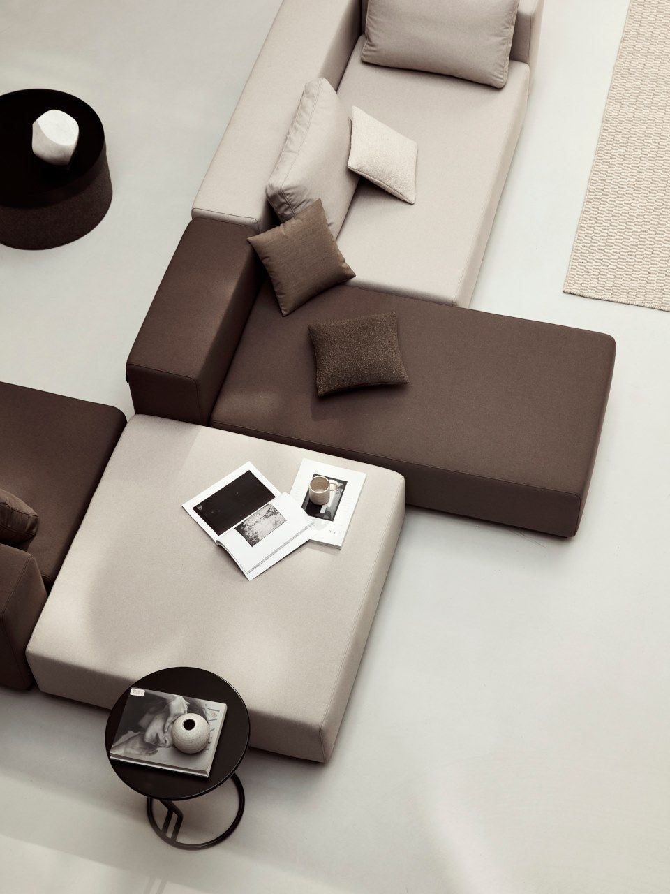 NEVADA Sectional sofa By SOFTLINE | design Busk + Hertzog