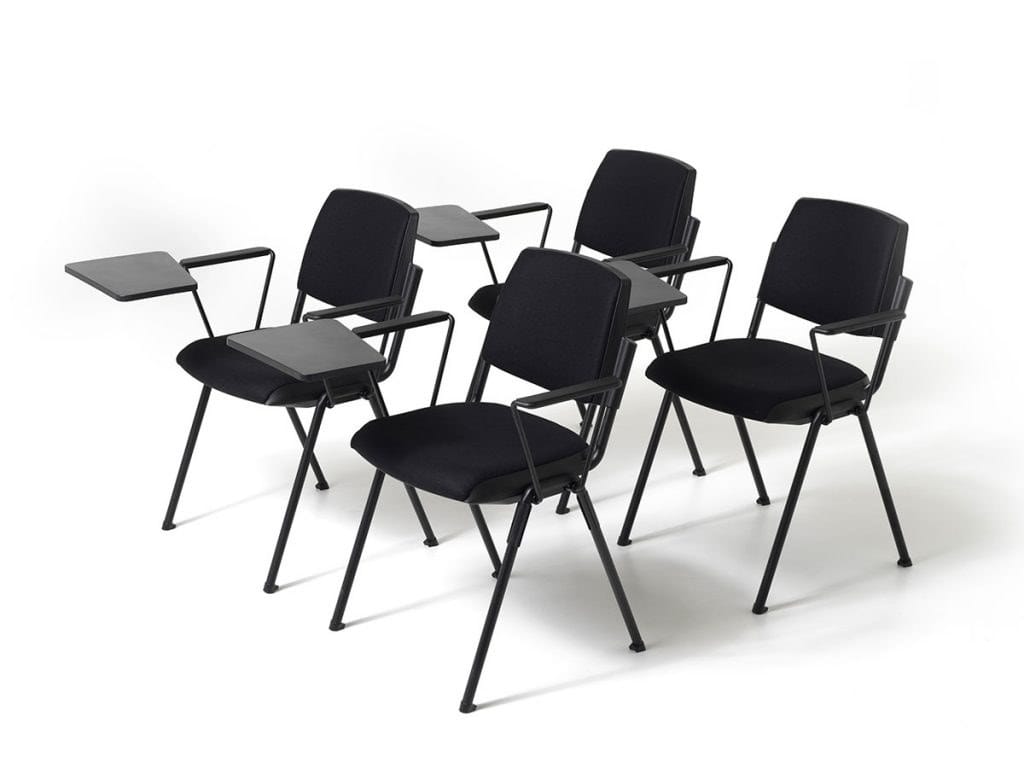 NEW BONN | Training chair with writing tablet New Bonn Collection By Diemme