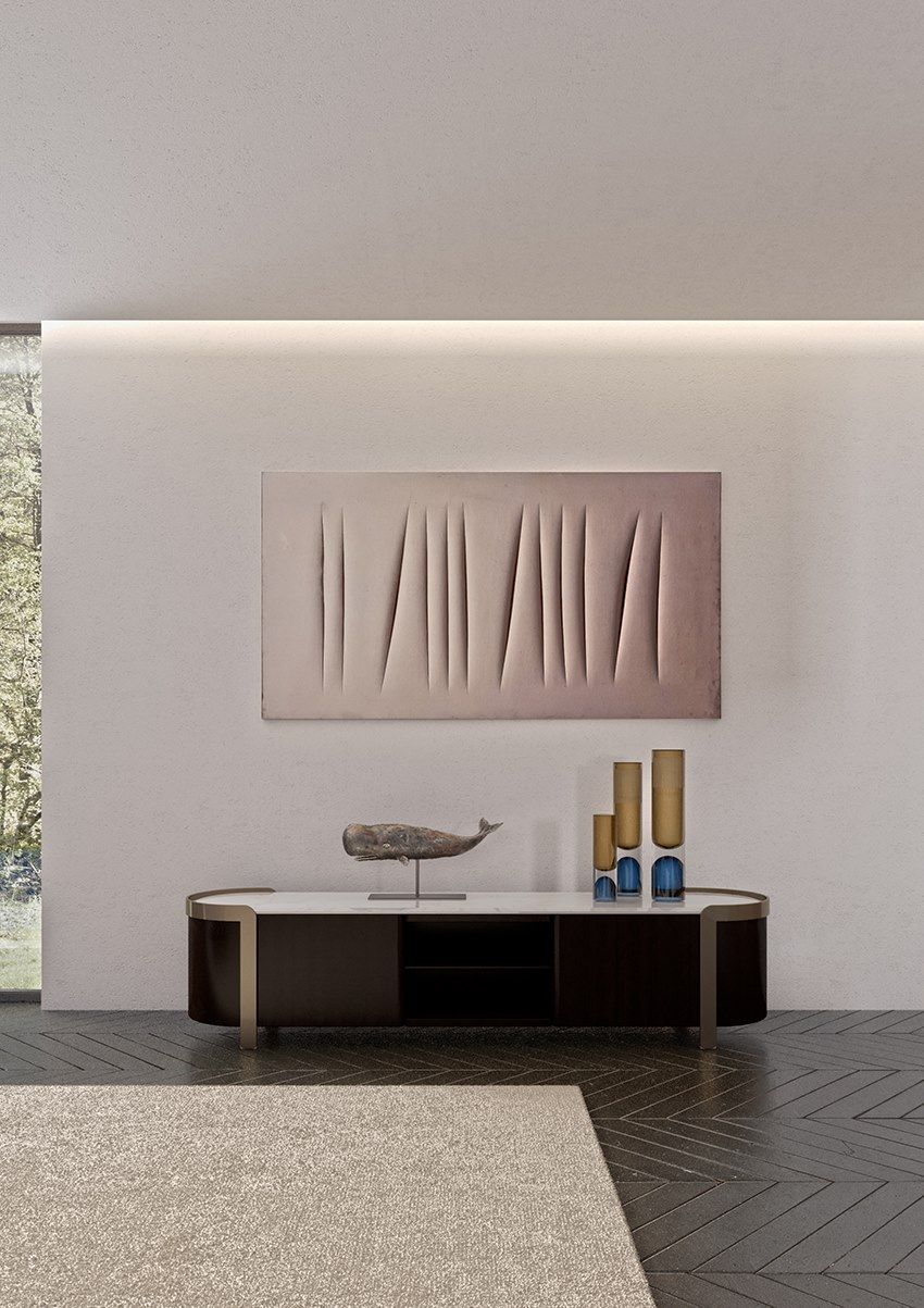 NEW DORIS Wooden TV cabinet By OPERA CONTEMPORARY | design Castello ...