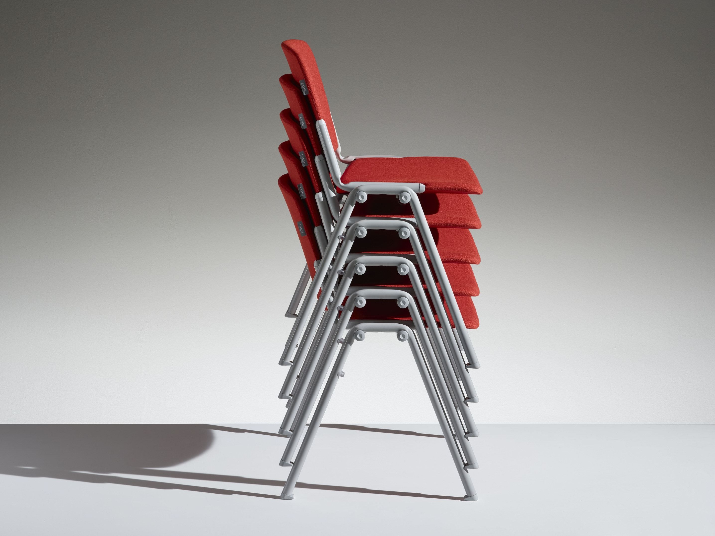 NEW MODULAMM Stackable fabric chair By LAMM | design Orlandini Design