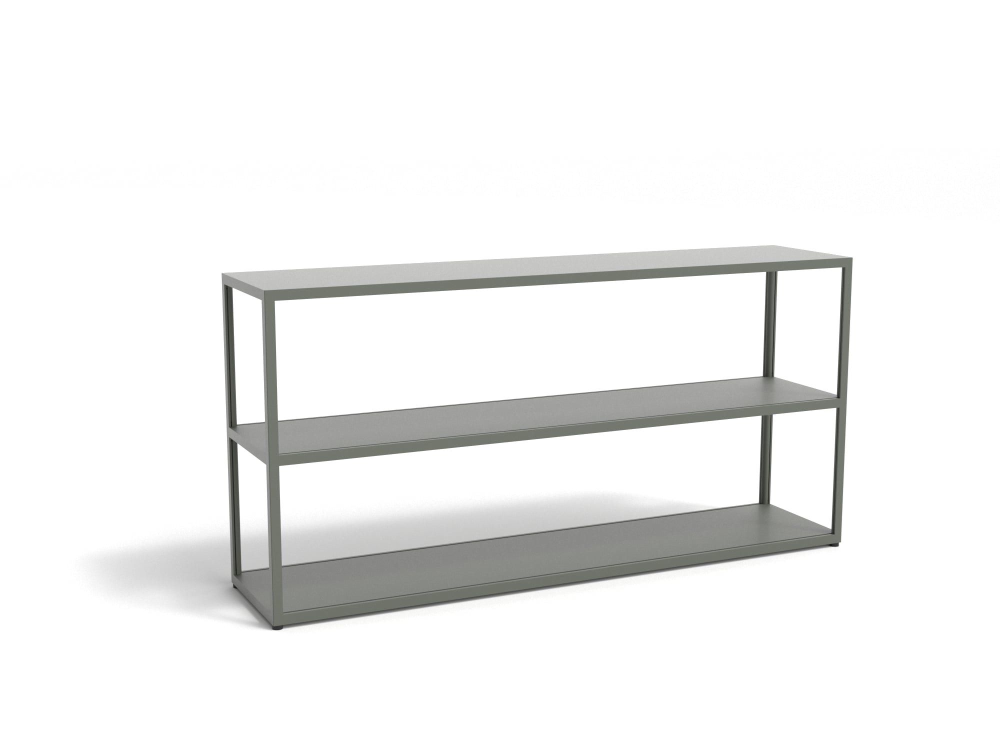 Open aluminium bookcase NEW ORDER COMB. 202 By Hay design Stefan Diez