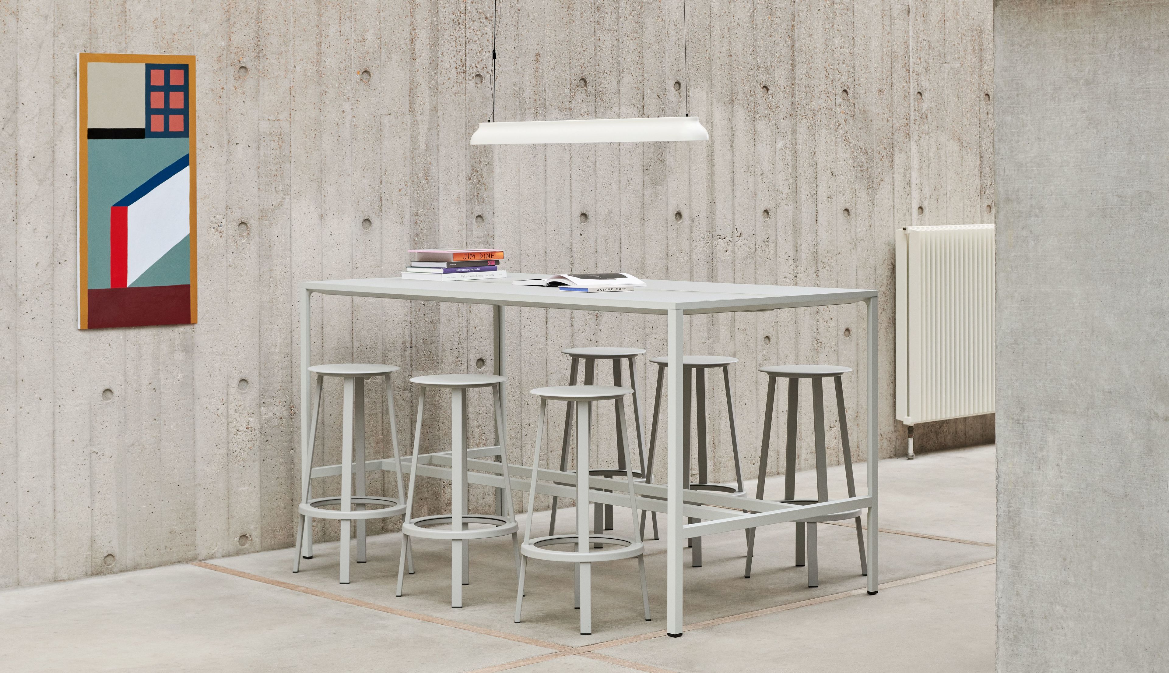NEW ORDER | High table New Order Collection By Hay design Stefan Diez