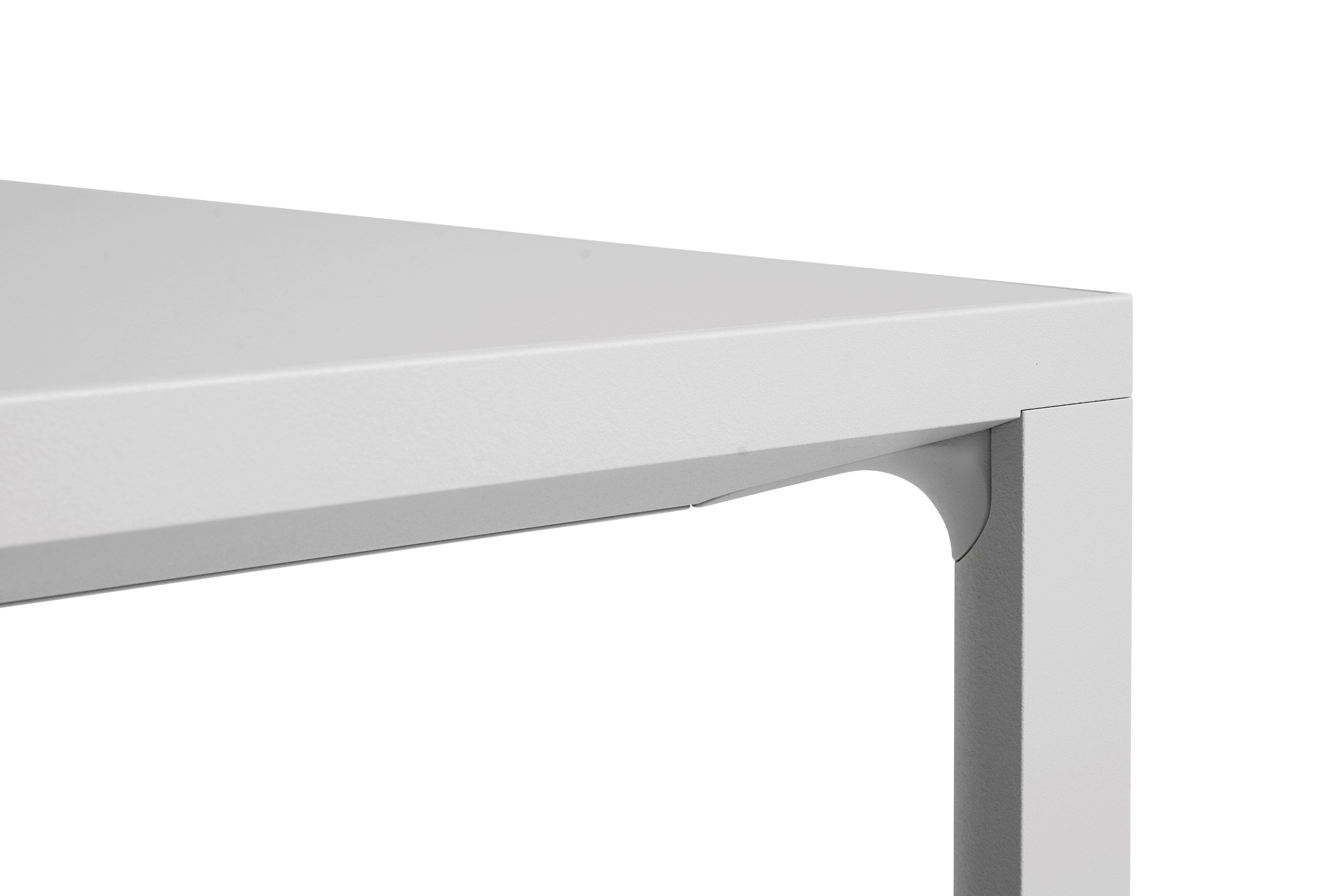 NEW ORDER Rectangular aluminium table with linoleum top By Hay | design ...