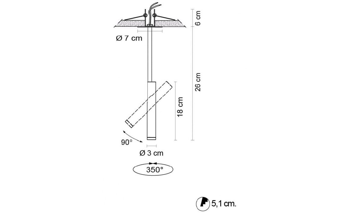 NEWTON SLIM SPOT Spot By EGOLUCE