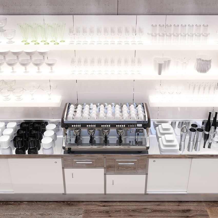 NEXT | Bar counter Next Collection By Frigomeccanica