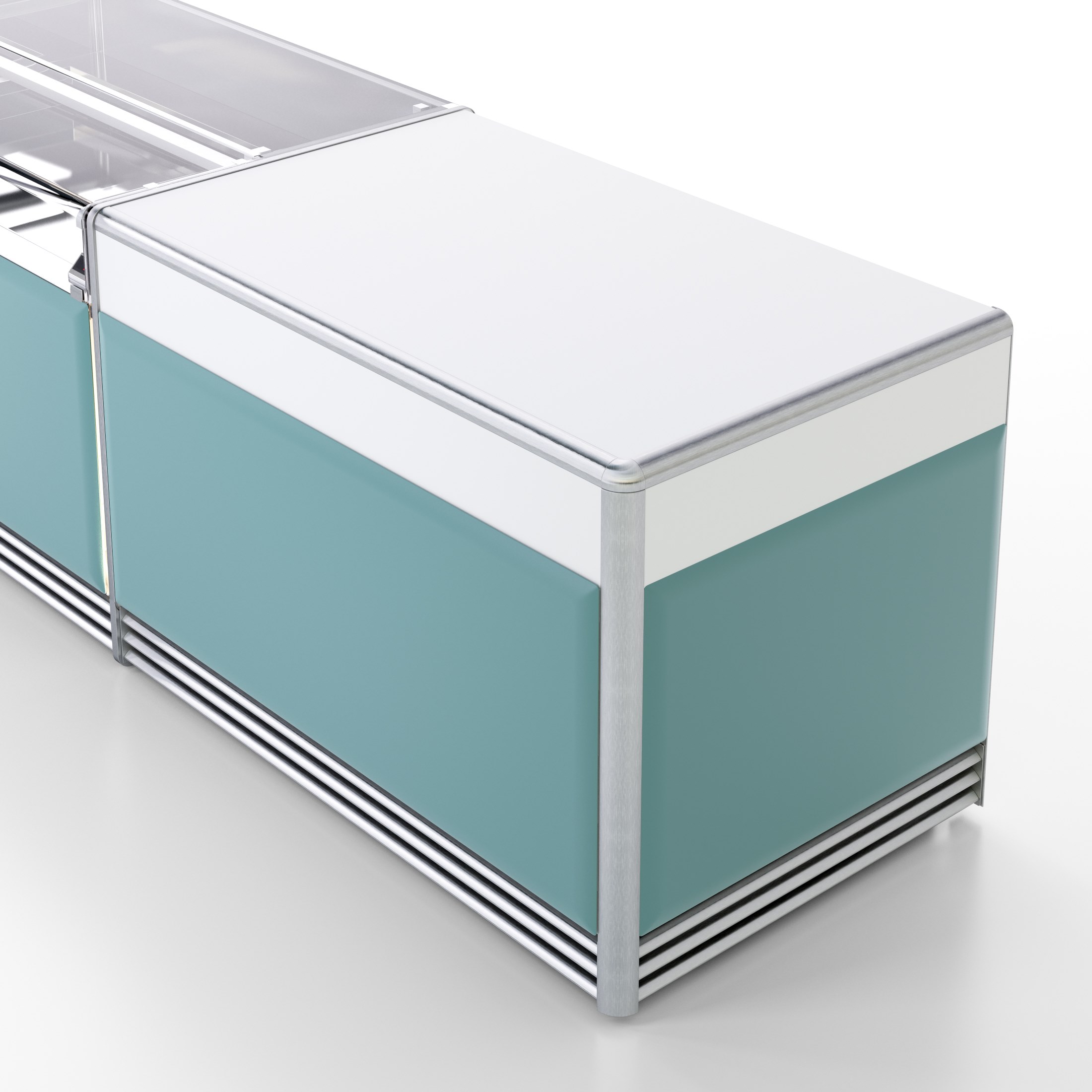 NEXT Refrigerated display cabinet by exposure By Frigomeccanica