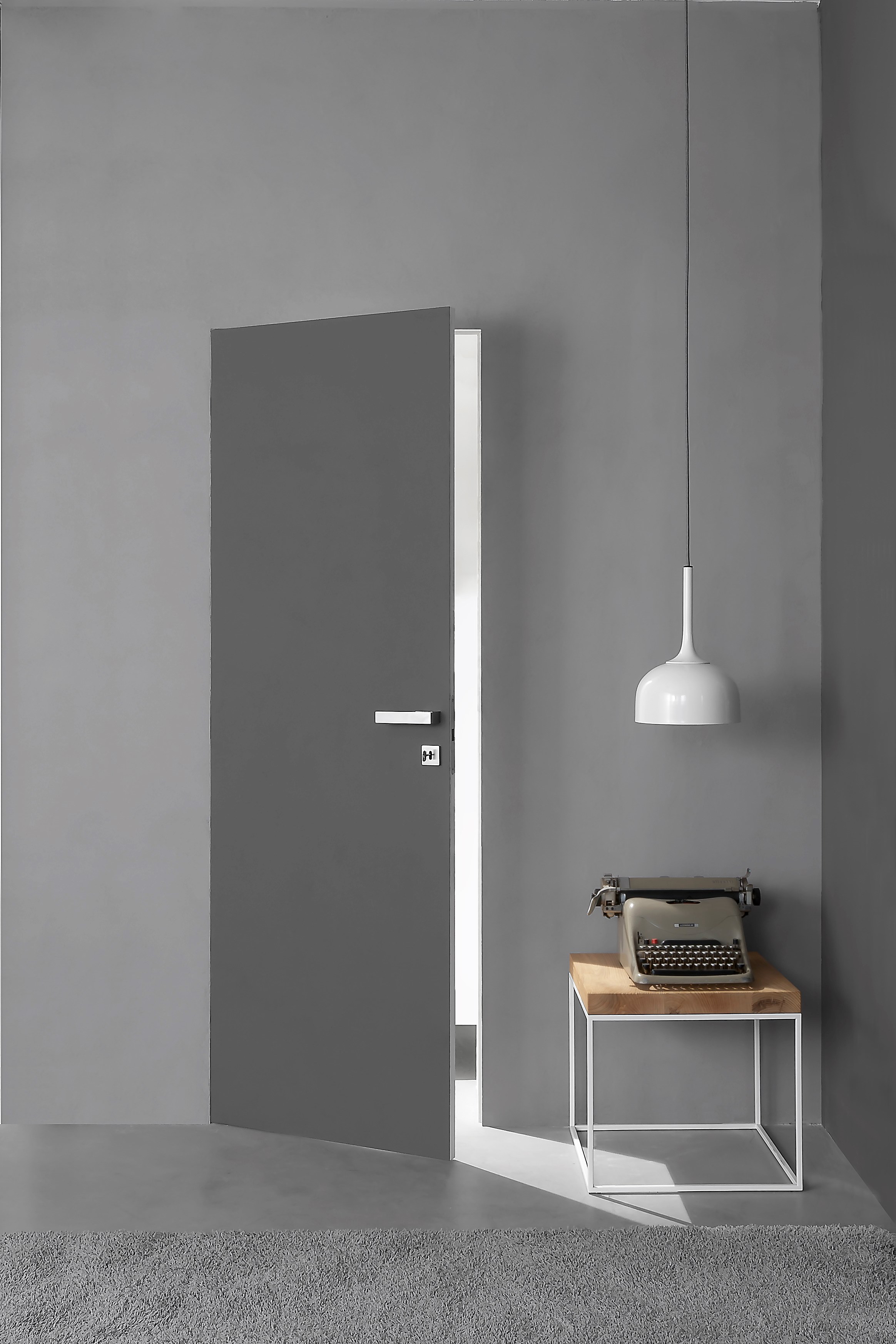 NEXT Porta a filo muro in legno By ALBED | design CRS Albed
