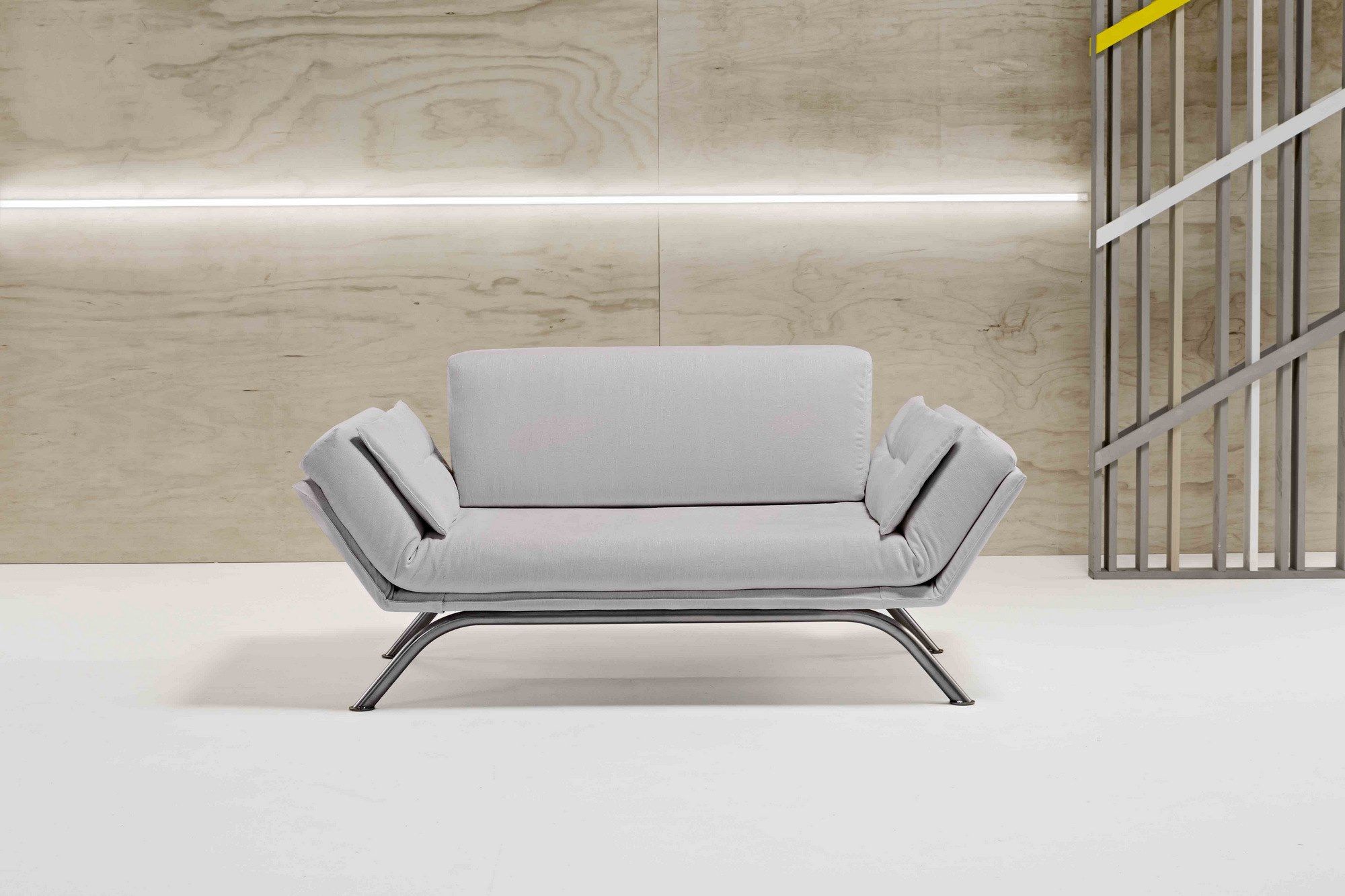 2 seater fabric sofa bed with removable cover NICLA Sofabed Collection ...