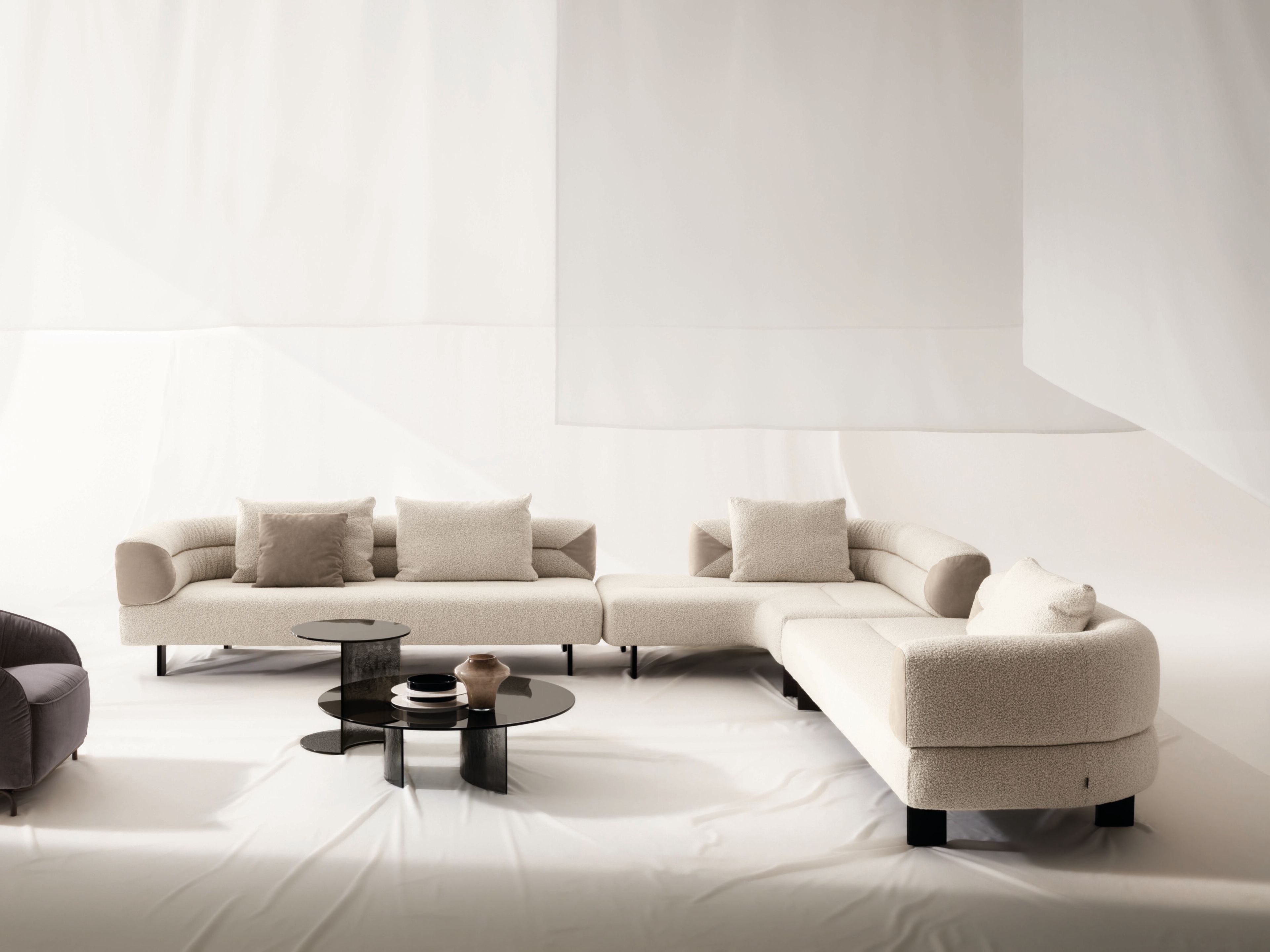 KLARENCE Fabric sofa By NICOLINE