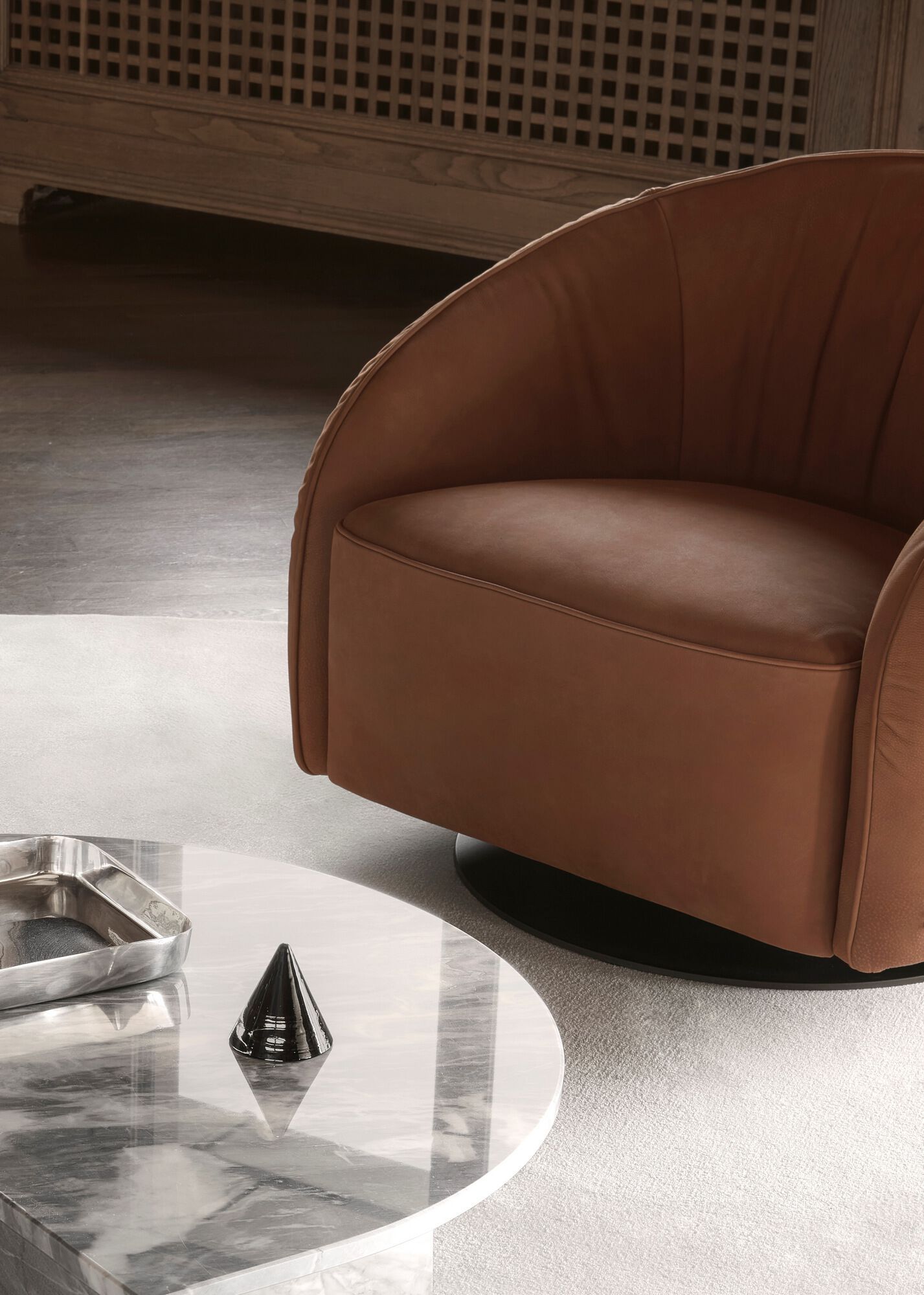 NEST SWIVEL Easy chair By NICOLINE