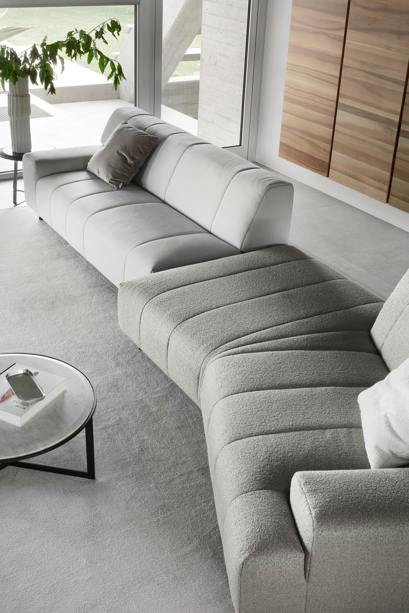 ZARA Leather sofa By NICOLINE