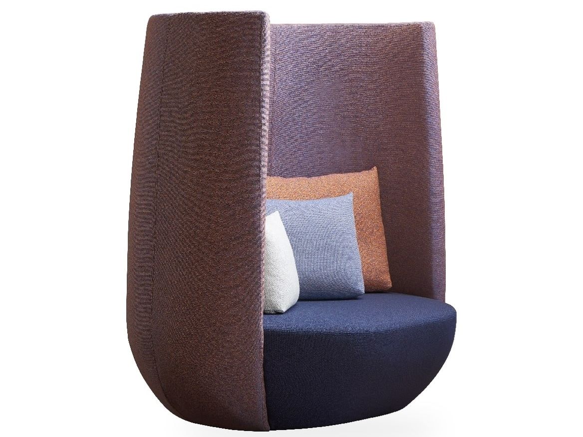 NIDO High-back fabric small sofa By ROSSIN | design JOI-DESIGN